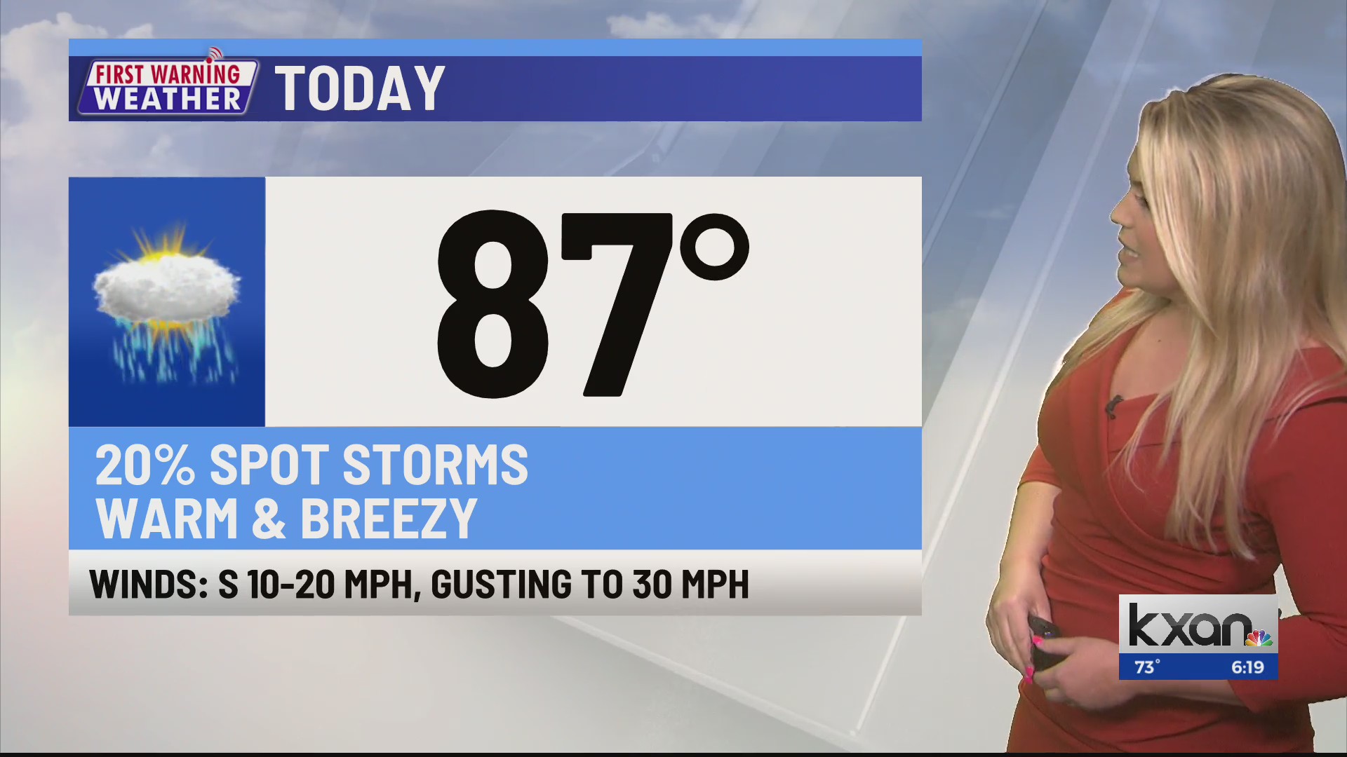 First Warning Weather with Kristen Currie – KXAN Austin