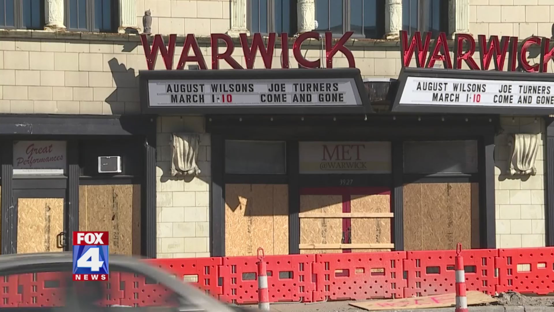 Staff working to restore historic Warwick Theater following fire – FOX ...
