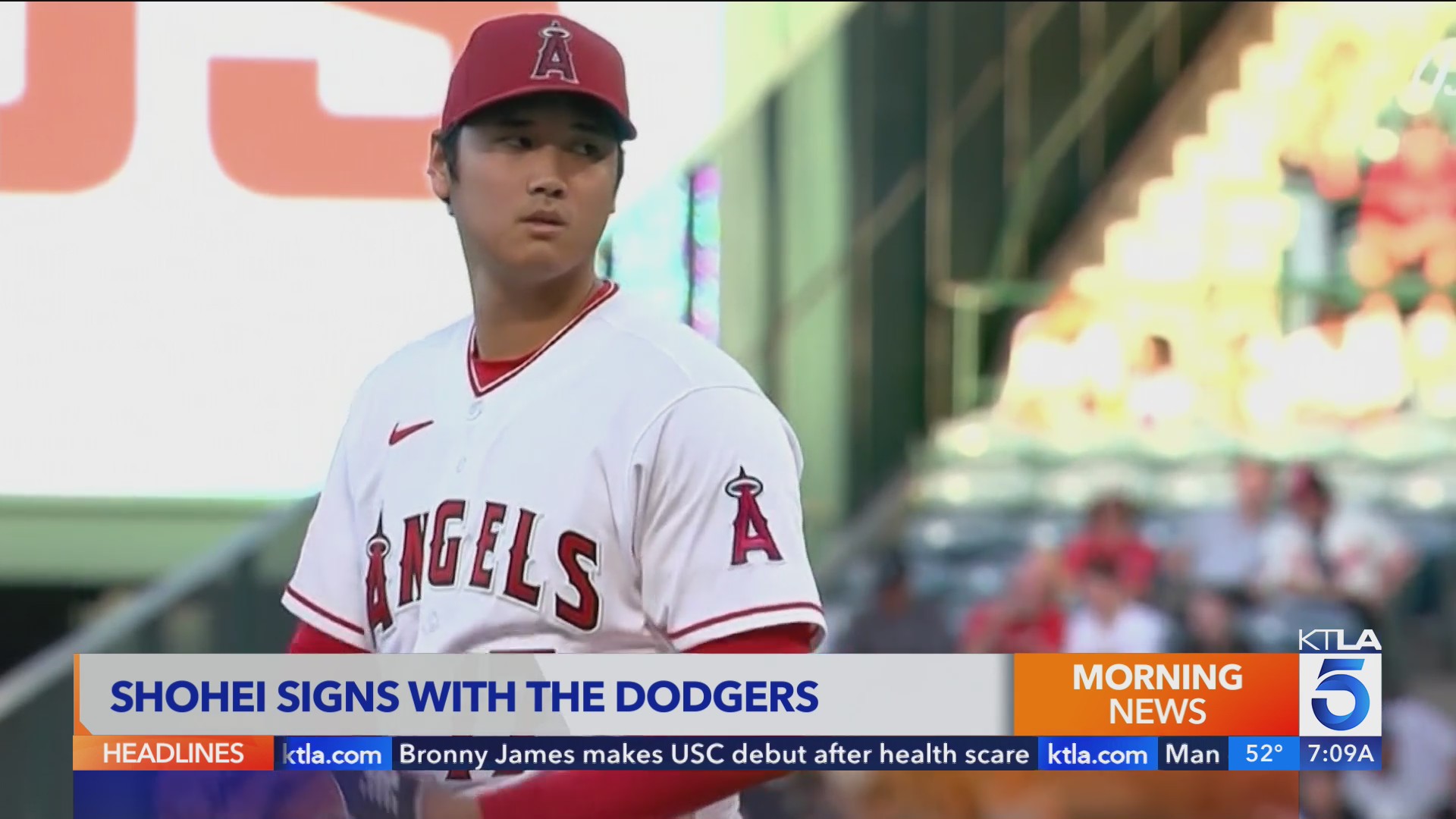 Shohei Ohtani signs historic $700M deal with the Dodgers – KTLA