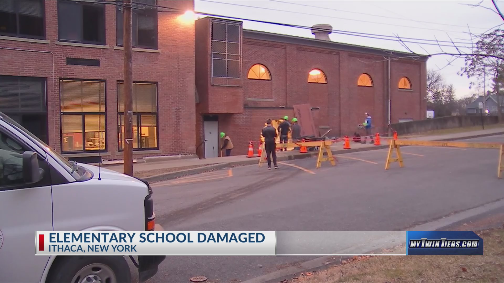 Elementary school ‘heavily damaged’ after Ithaca police pursuit – WETM ...