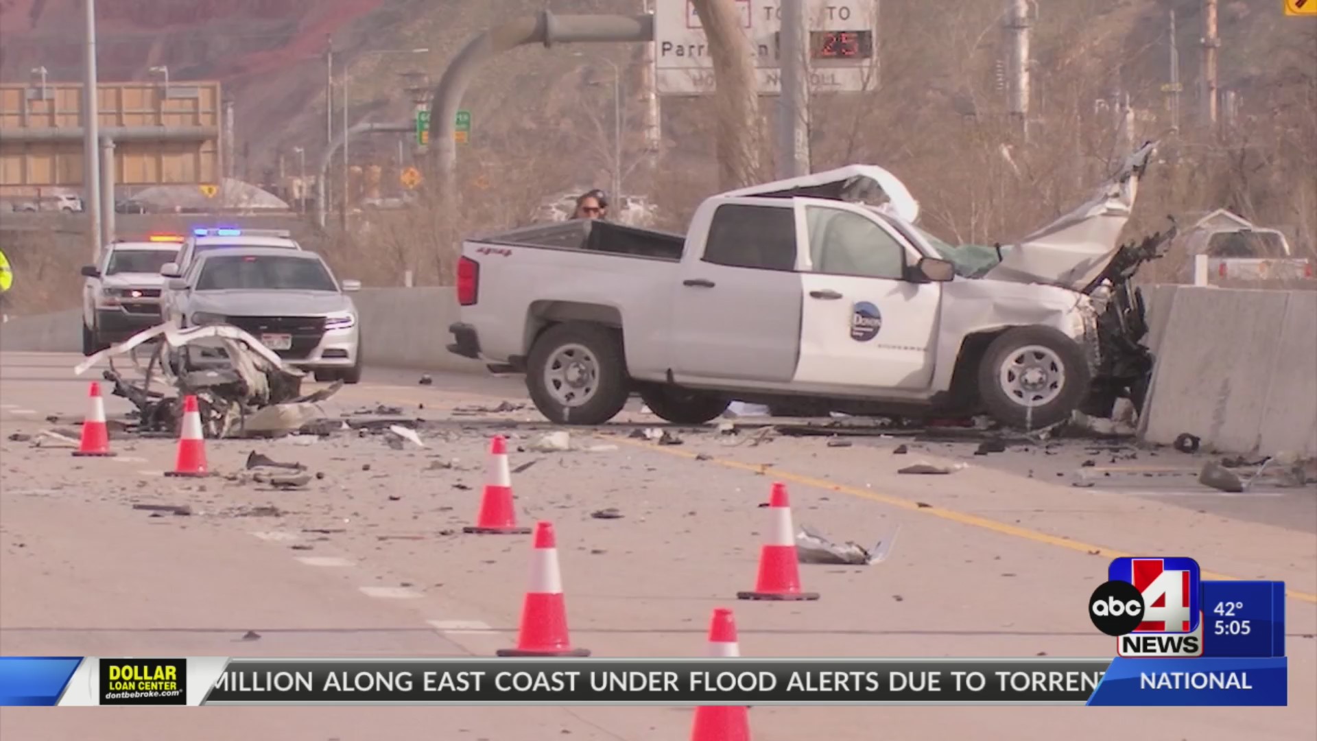 Driver identified in fatal wrong-way crash – ABC4 Utah