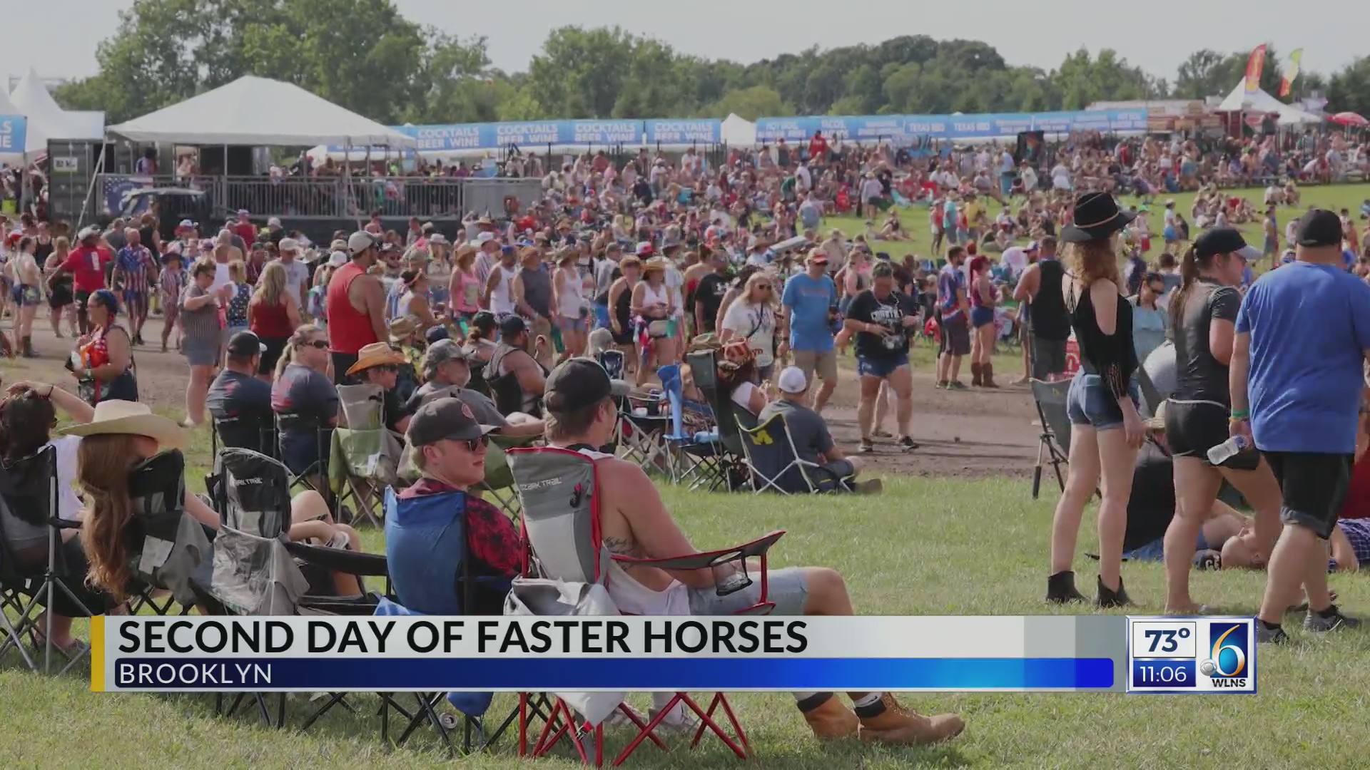 Second Day of Faster Horses – WLNS 6 News