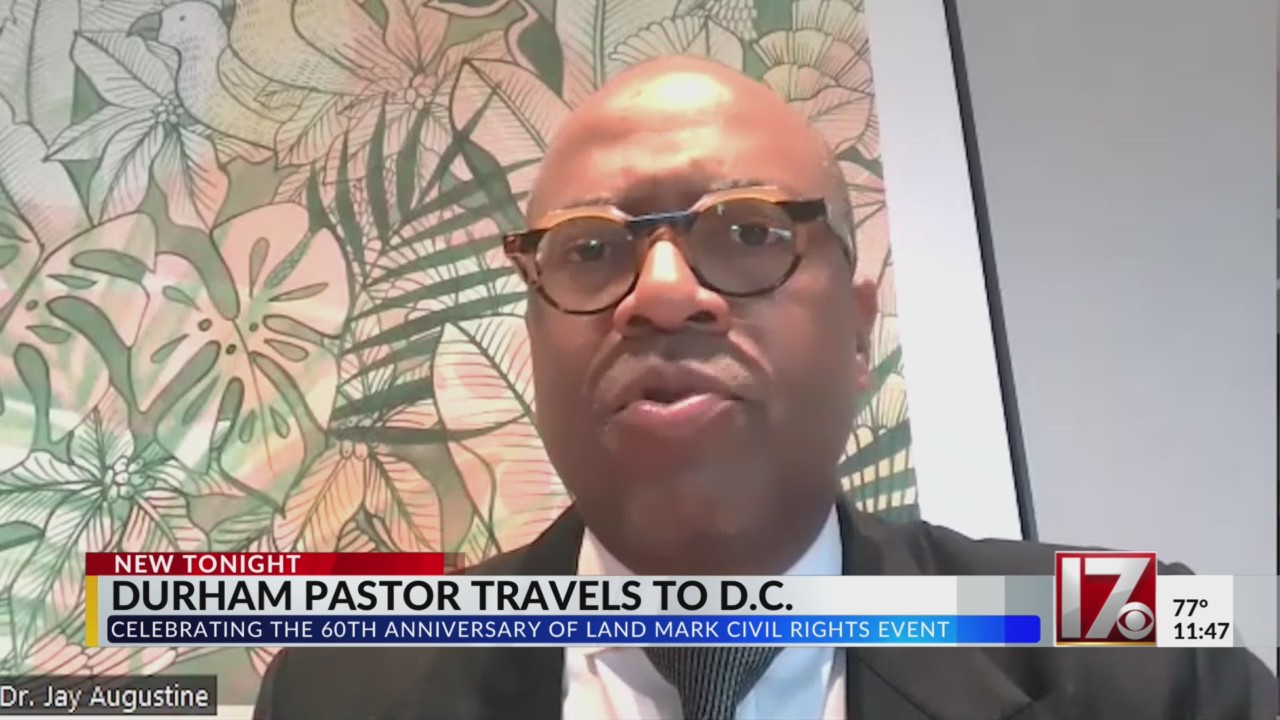 Durham pastor reflects on 60th anniversary of March on Washington ...