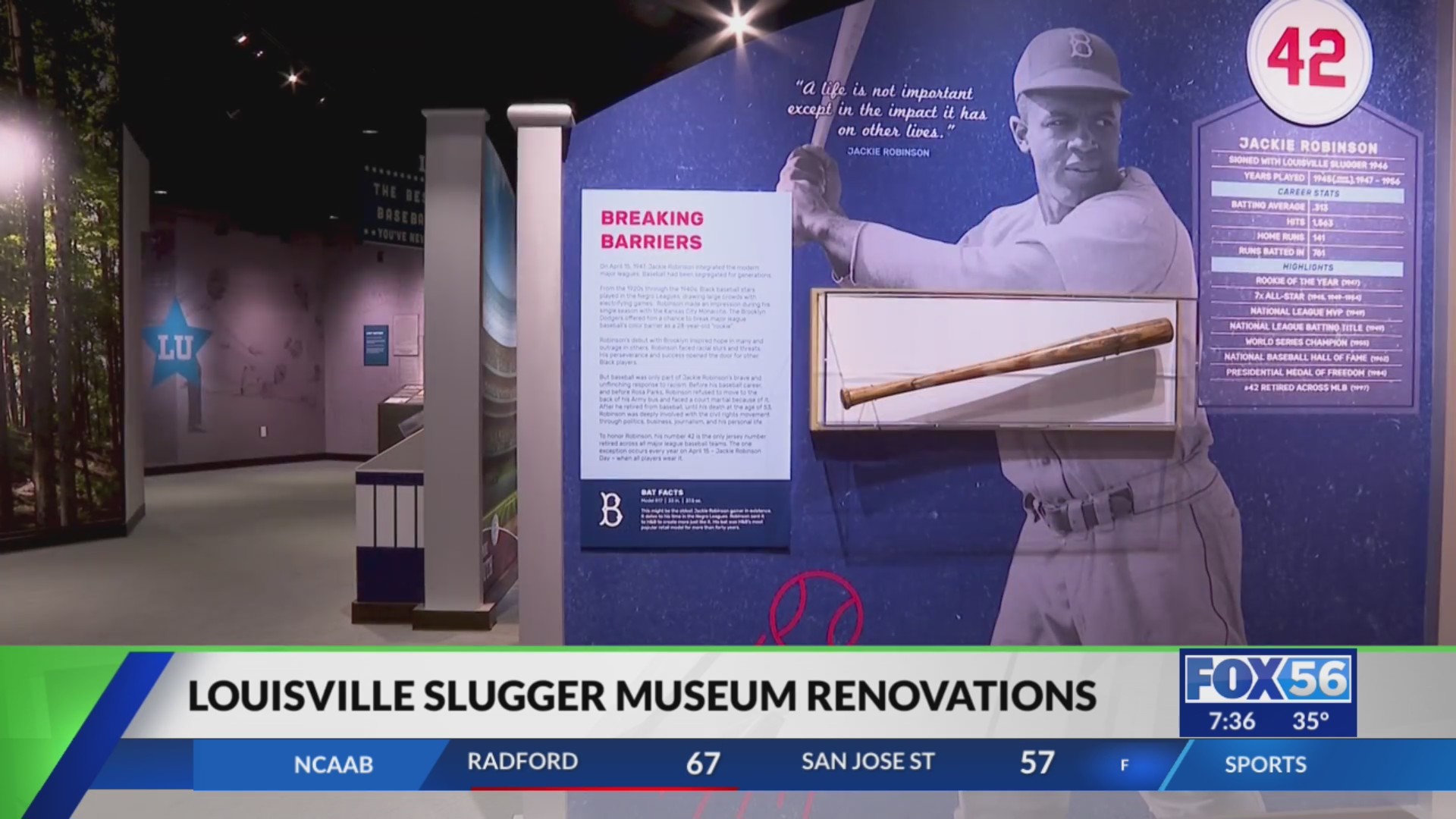 Louisville Slugger Museum completes major renovation project – FOX 56 News