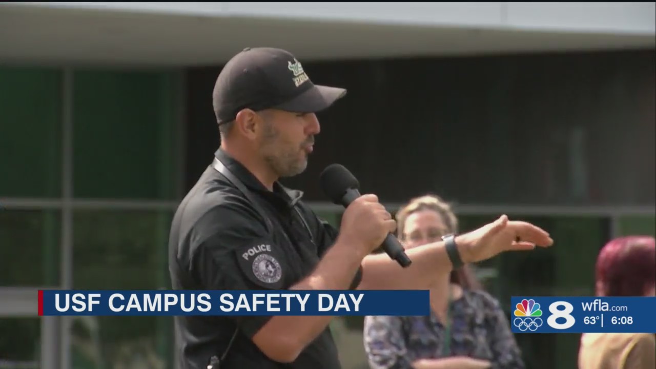 USF Campus Safety Day teaches students about resources available – WFLA