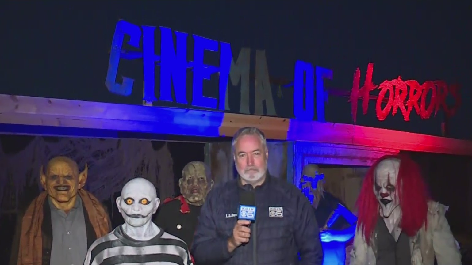 Drive-in theater takes scary movie season to next level – KOIN.com