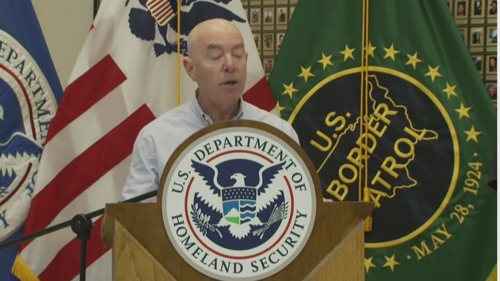 Mayorkas visits US-Mexico border as he faces impeachment | The Hill ...
