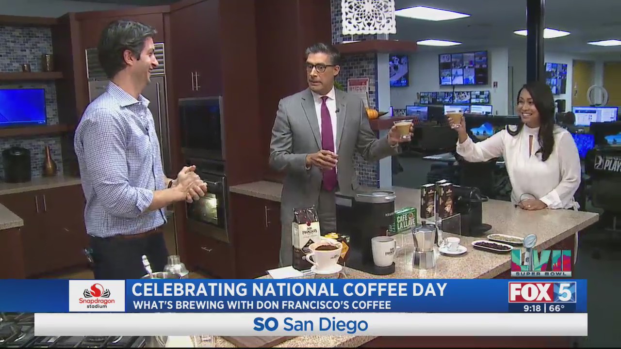 Celebrating National Coffee Day – FOX 5 San Diego & KUSI News