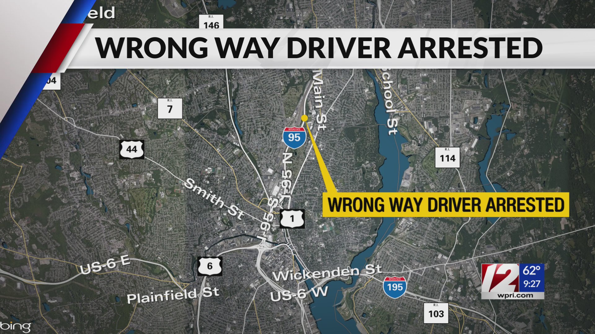 Ri State Police Arrest Wrong Way Driver Wpri