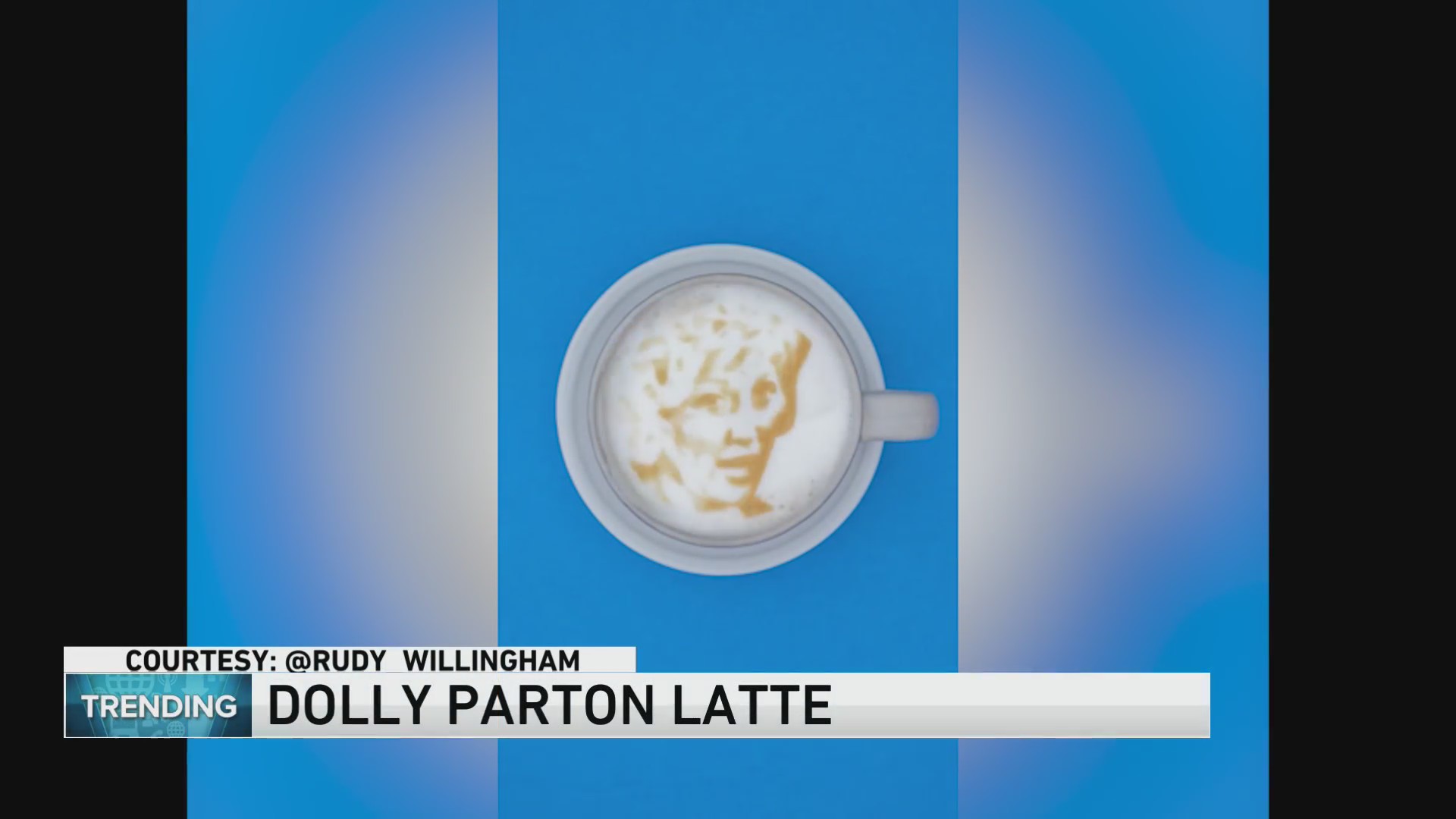 Check out this incredible animated Dolly Parton latte art – WGN-TV