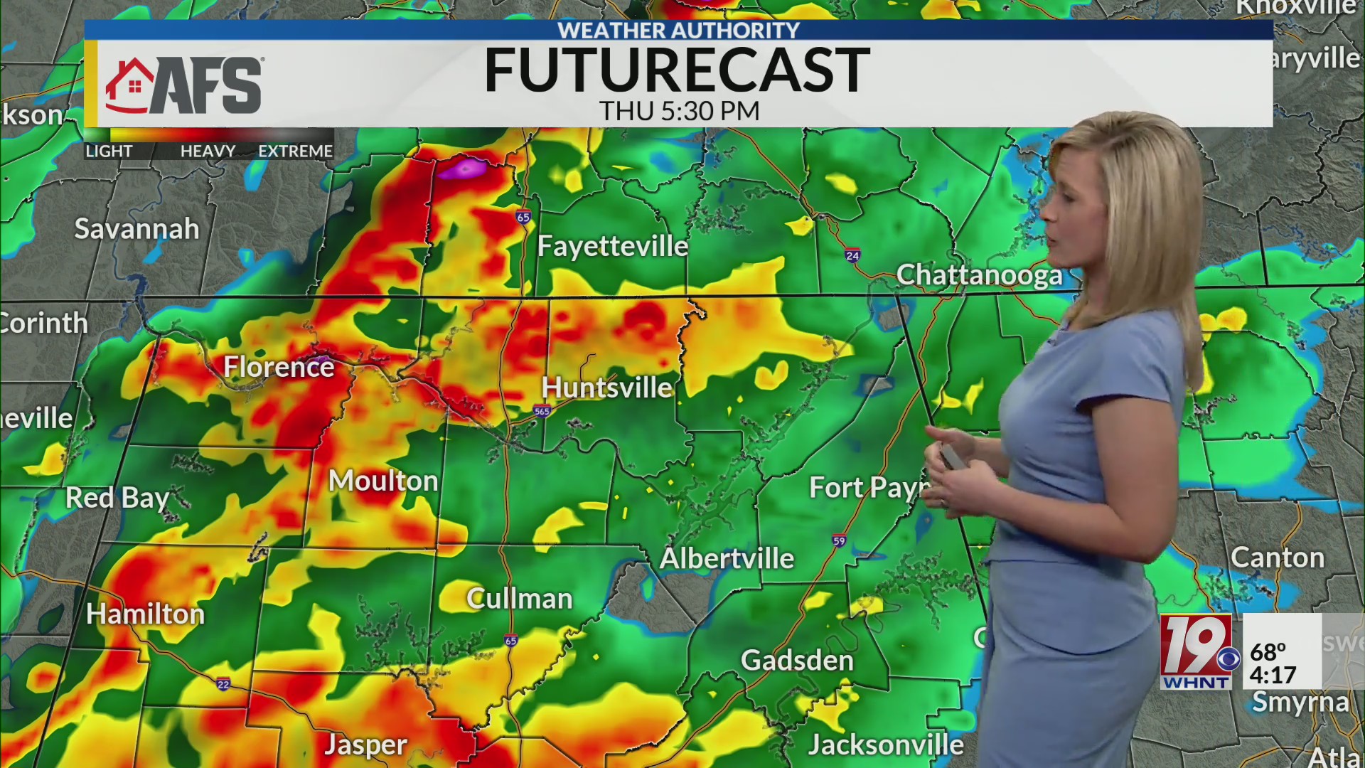 Strong to Severe Storms Moving In | 4 p.m. Weather Update – WHNT.com