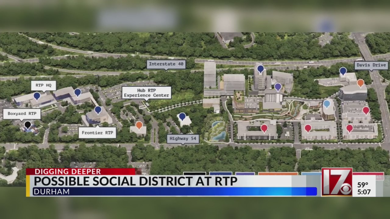 Possible social district at Raleigh Triangle Park in Durham – CBS17.com