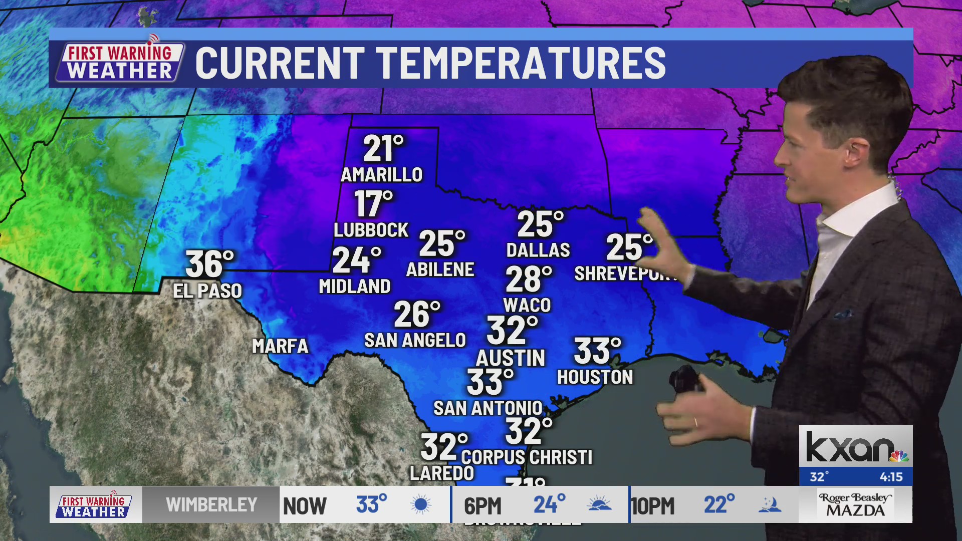 Friday evening First Warning Forecast – KXAN Austin