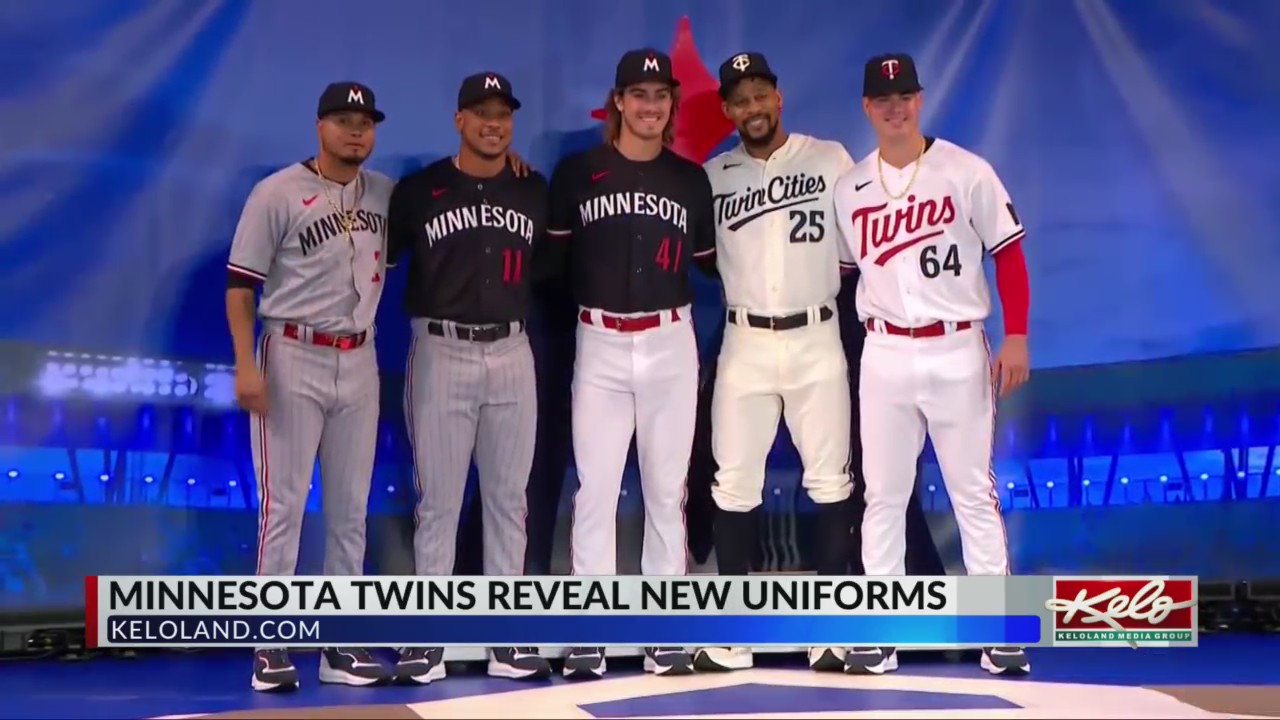 Minnesota Twins reveal new uniforms – KELOLAND.com
