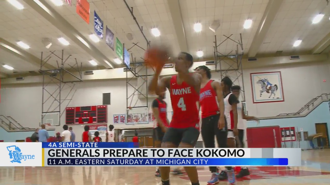 Wayne Generals boys basketball prepares to face Kokomo at 4A semi-state ...
