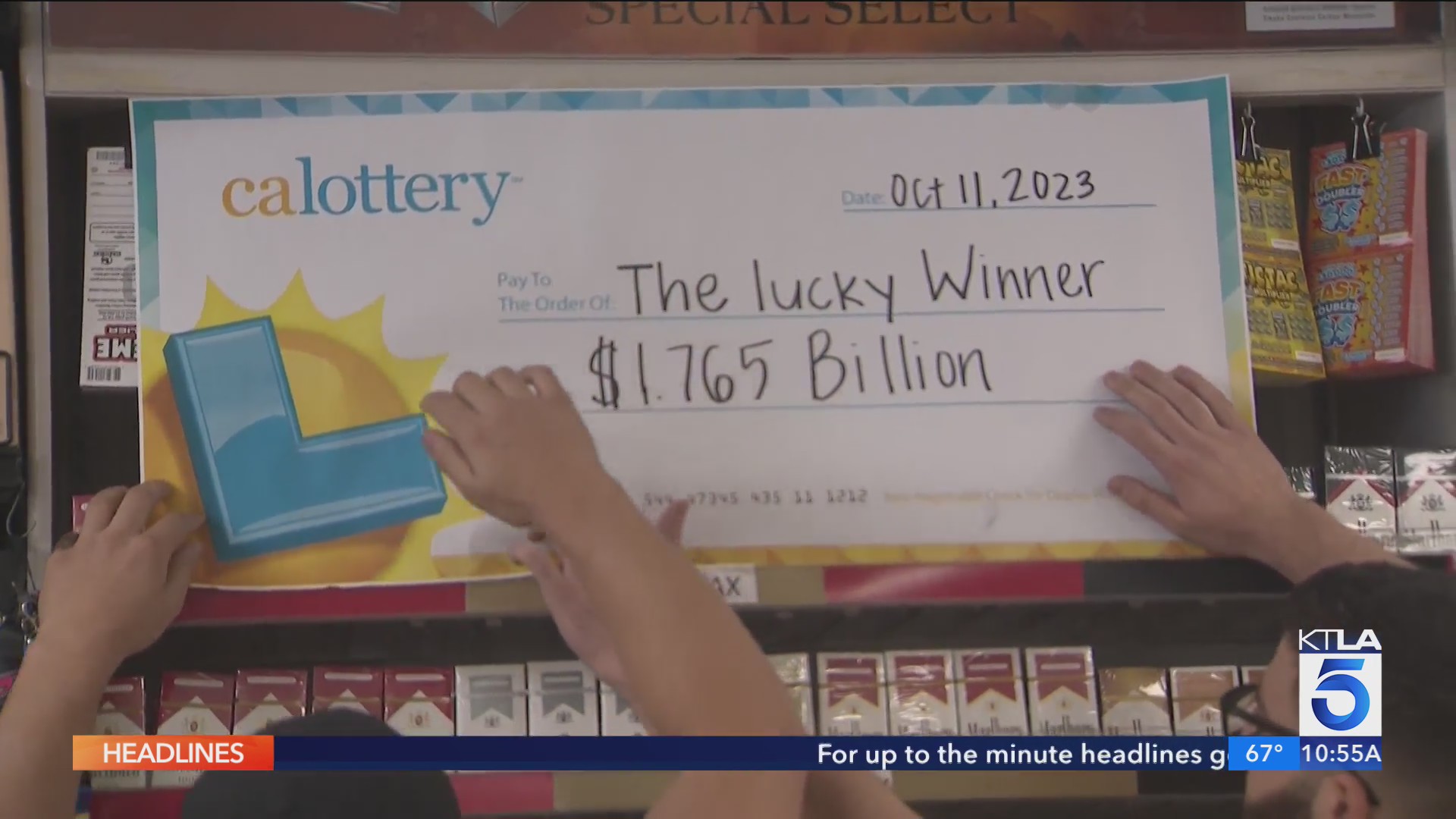 Identity of California $1.765 billion Powerball winner revealed – KTLA