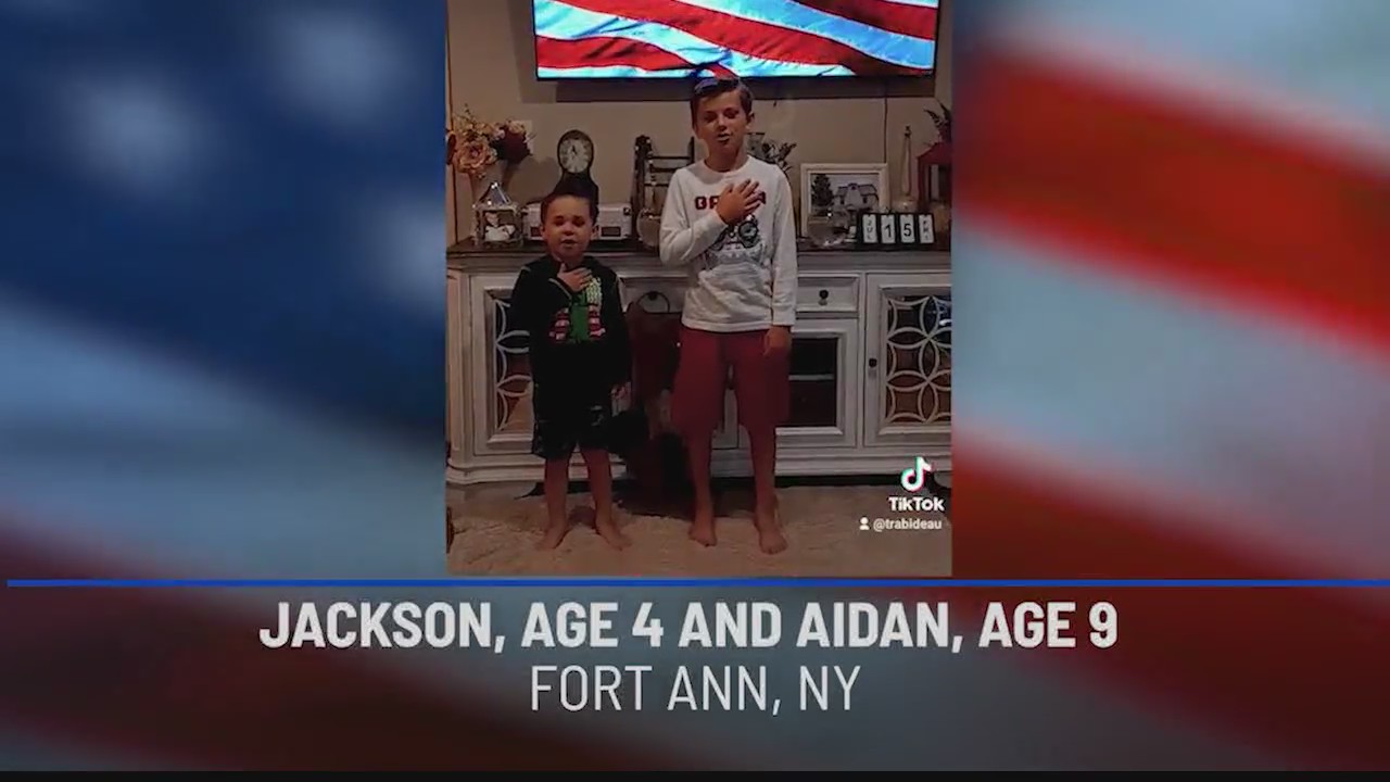 Jackson and Aidan give us our daily Pledge of Allegiance! – NEWS10 ABC