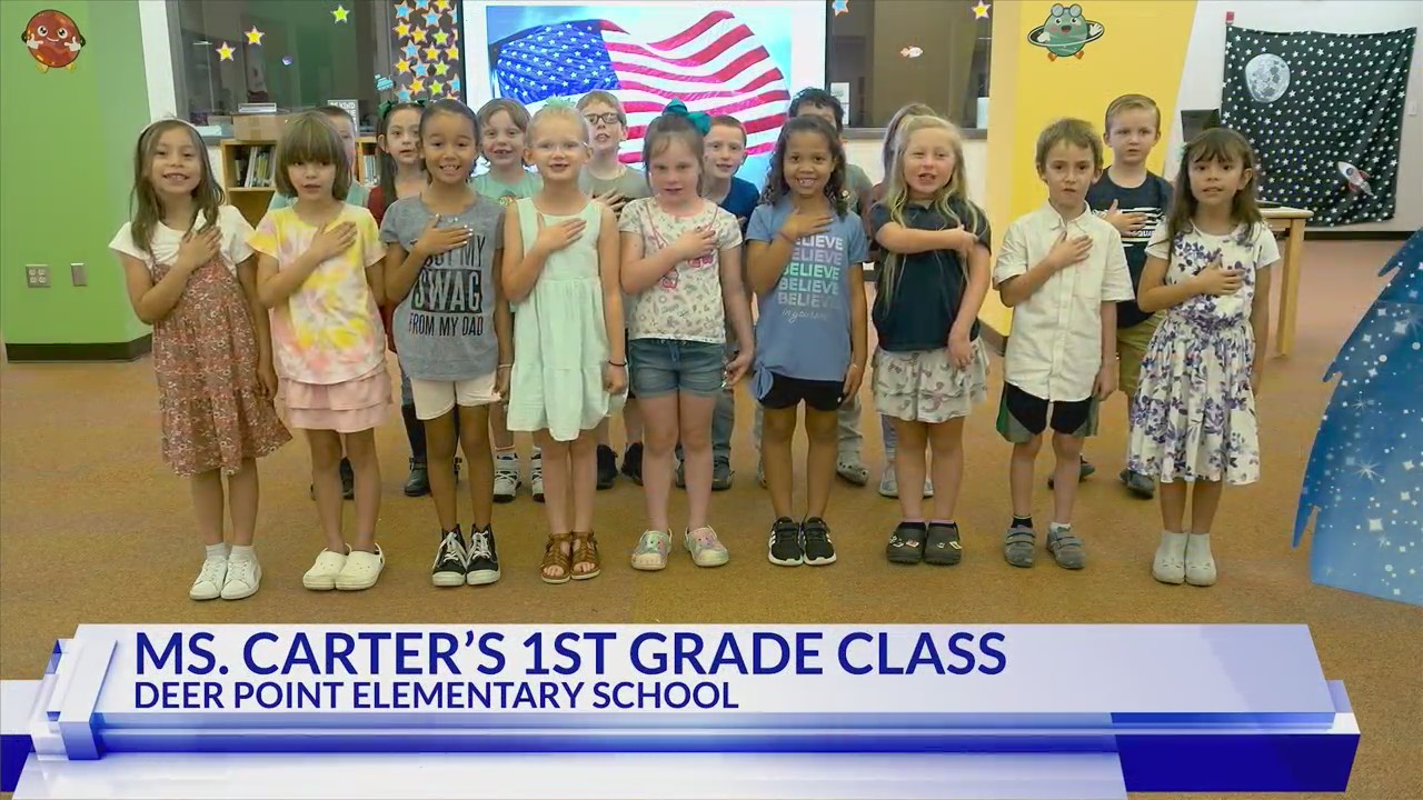 The Daily Pledge: Ms. Carter’s 1st Grade Class – mypanhandle.com