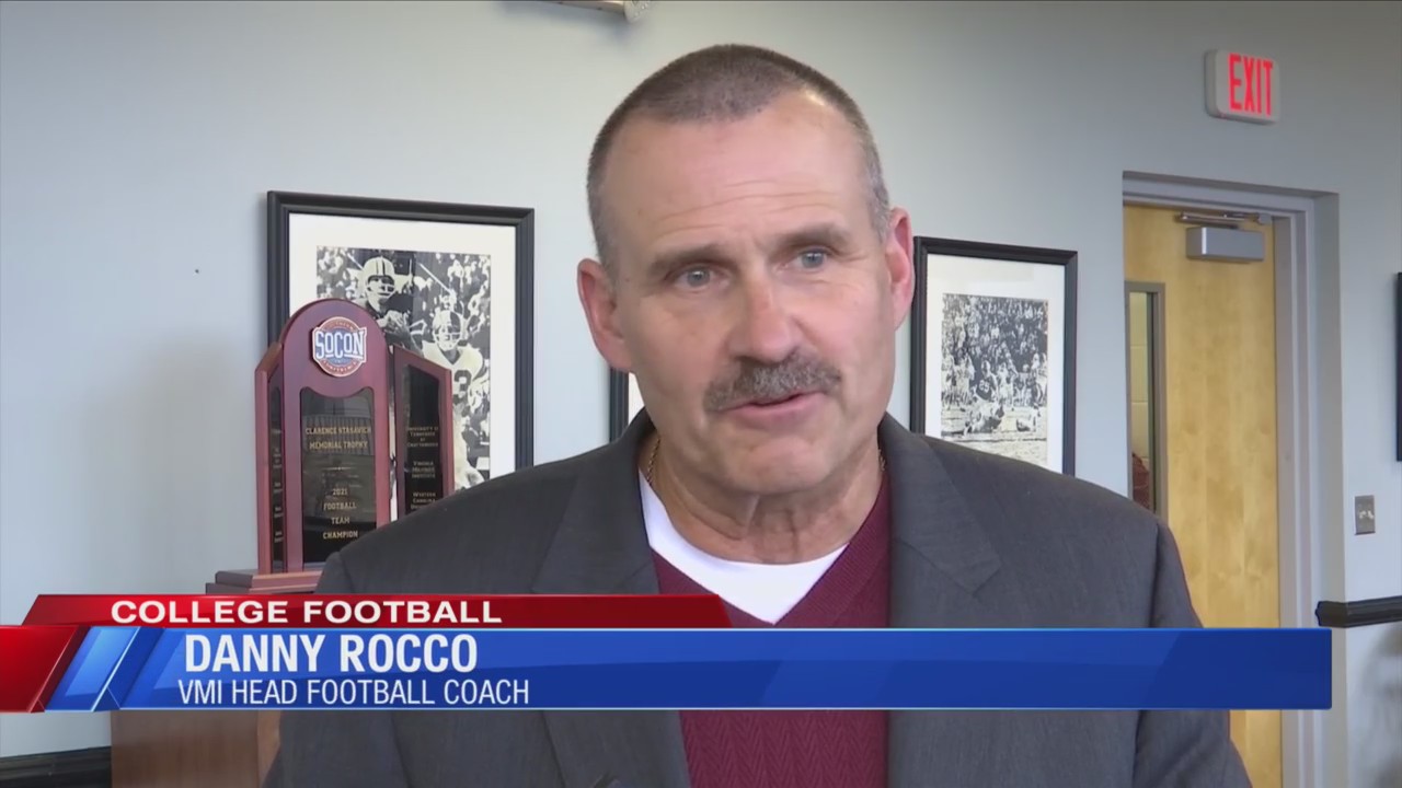 WFXR SPORTS EXCLUSIVE: VMI Head Football Coach Danny Rocco – WFXRtv