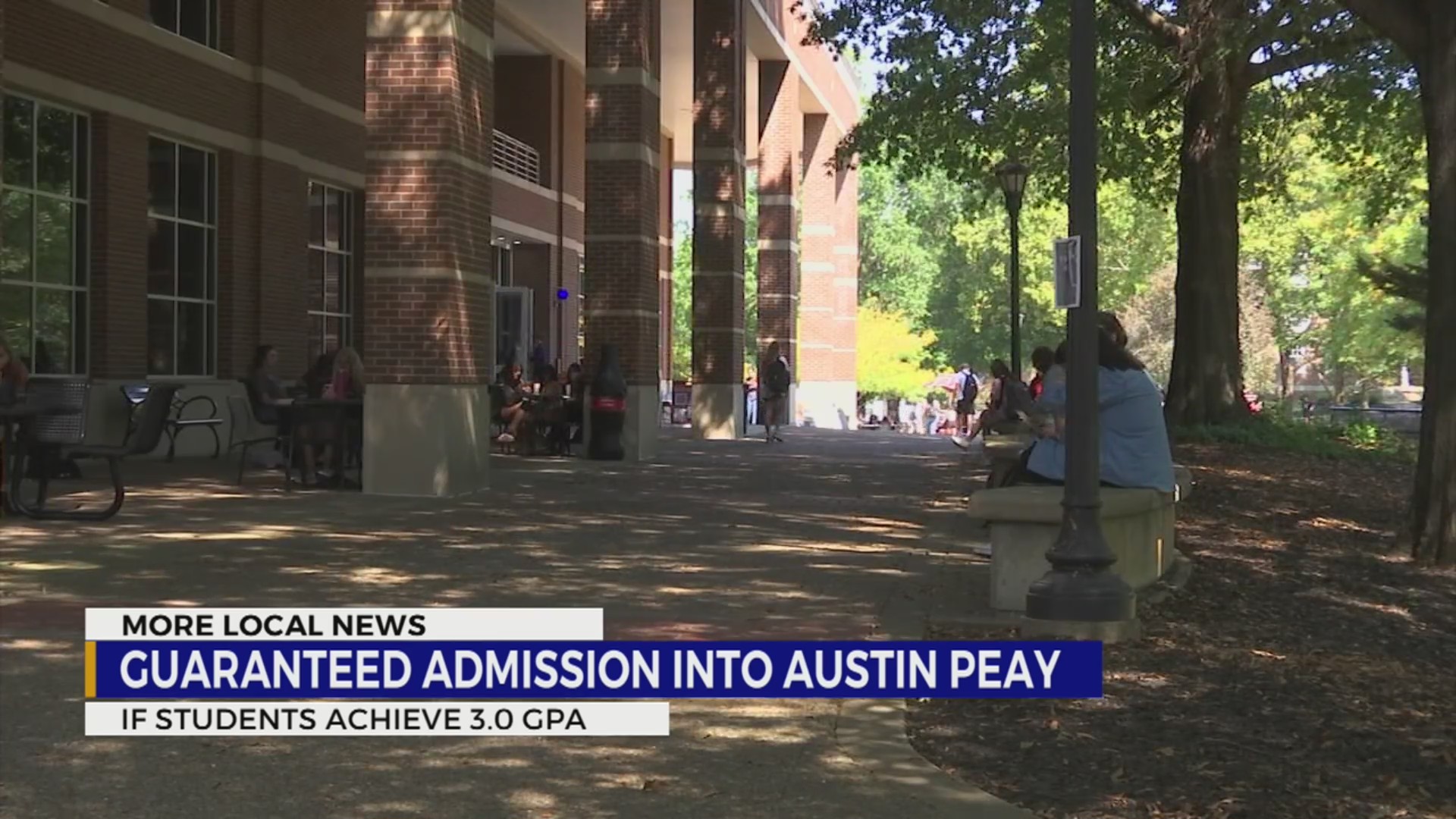 APSU guarantees admission for students with 3.0 GPA – WKRN News 2