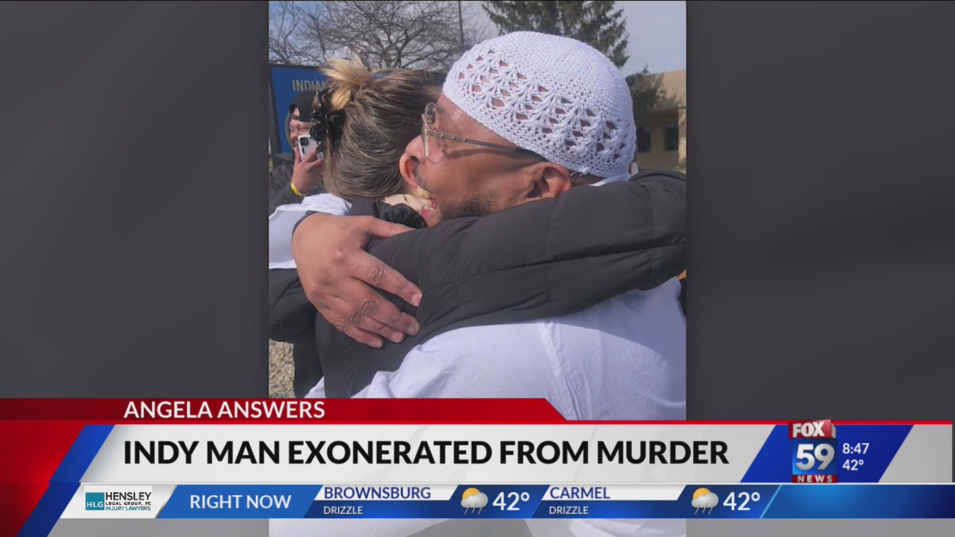 Angela Answers: Indy Man, Leon Benson, Exonerated From Murder After 25 ...