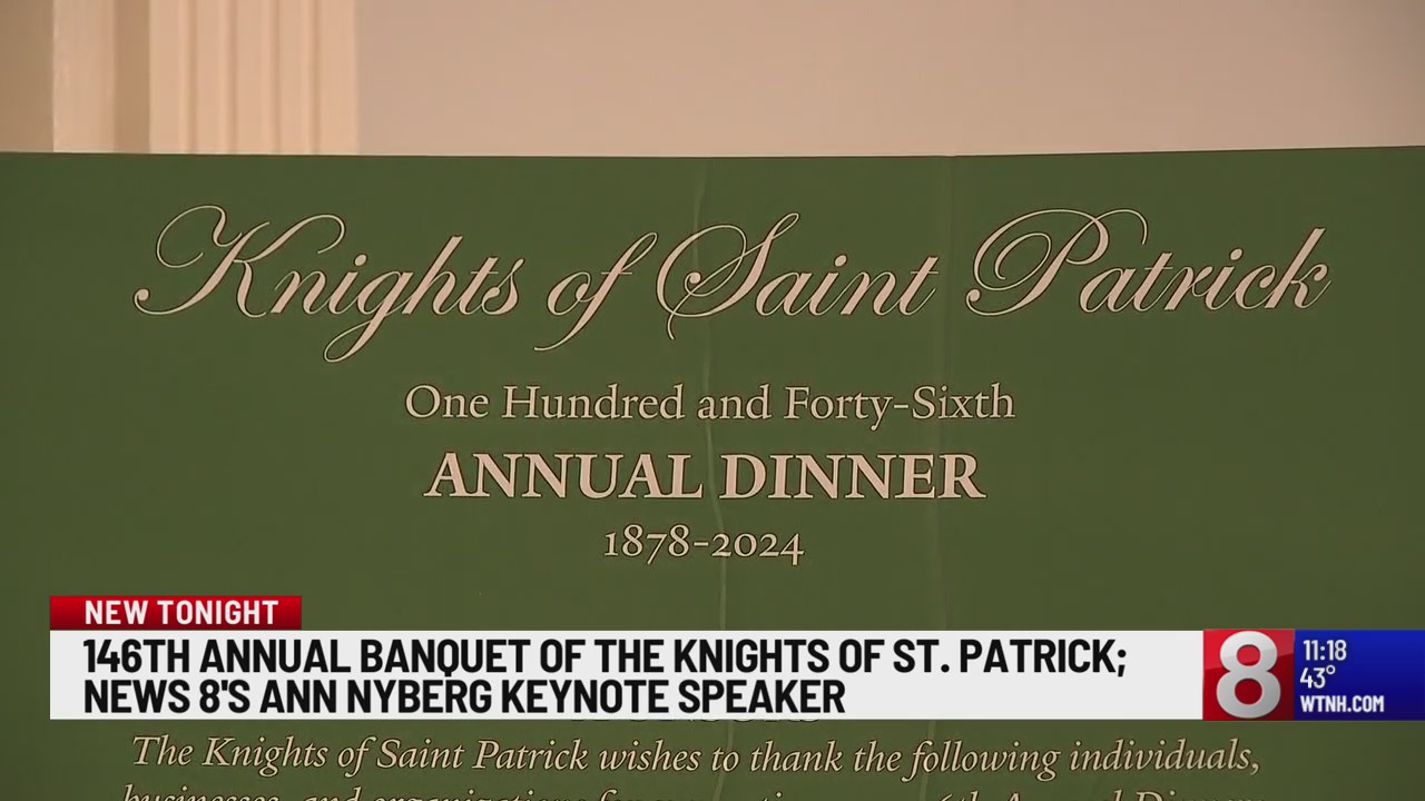 Nyberg keynote speaker of 146th annual Banquet of the Knights of St ...