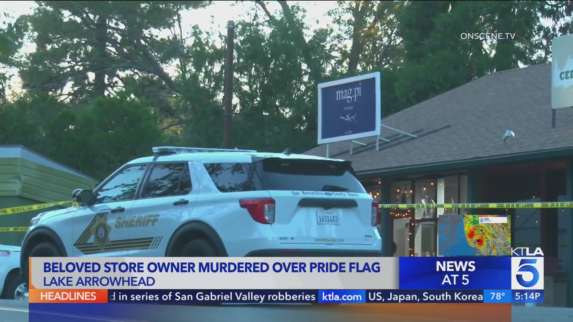 Lake Arrowhead store owner killed for allegedly hanging Pride flag ...