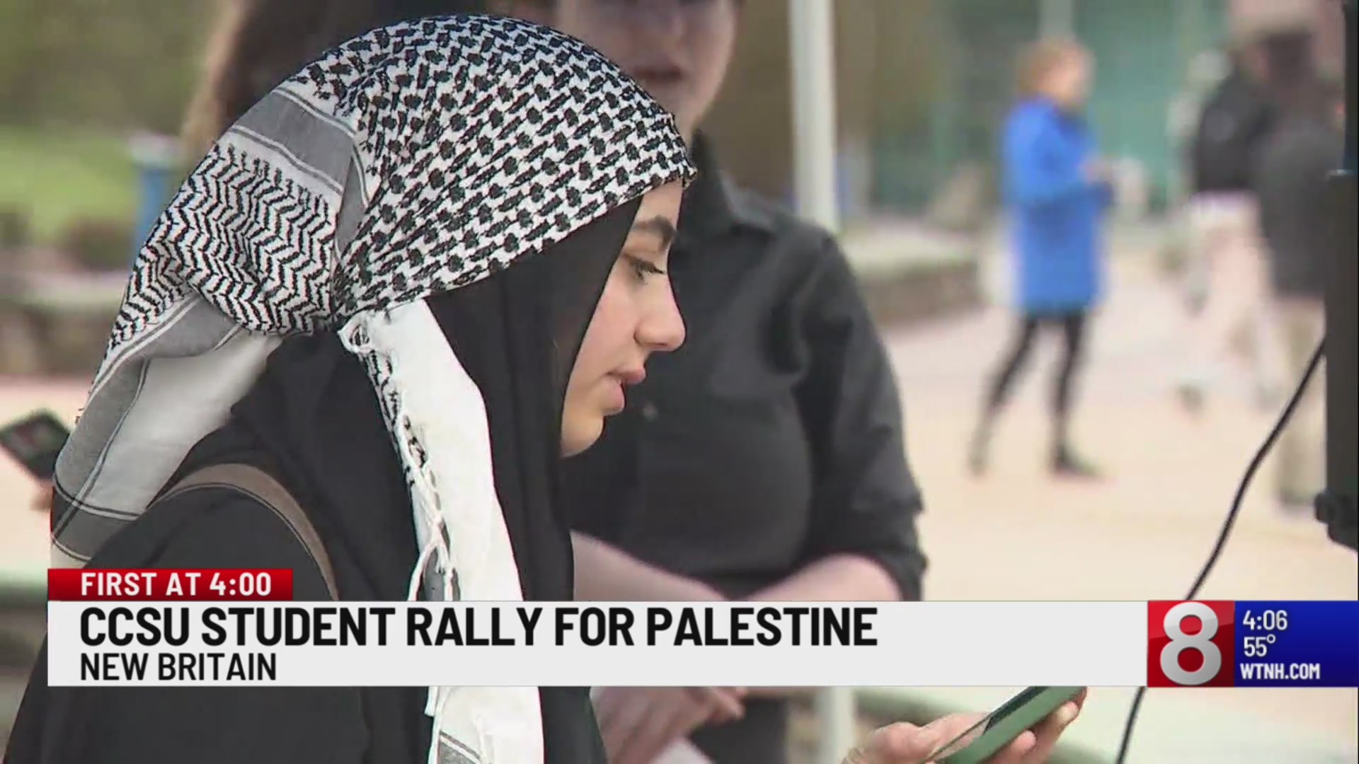 CCSU students rally in support of Palestine – WTNH.com