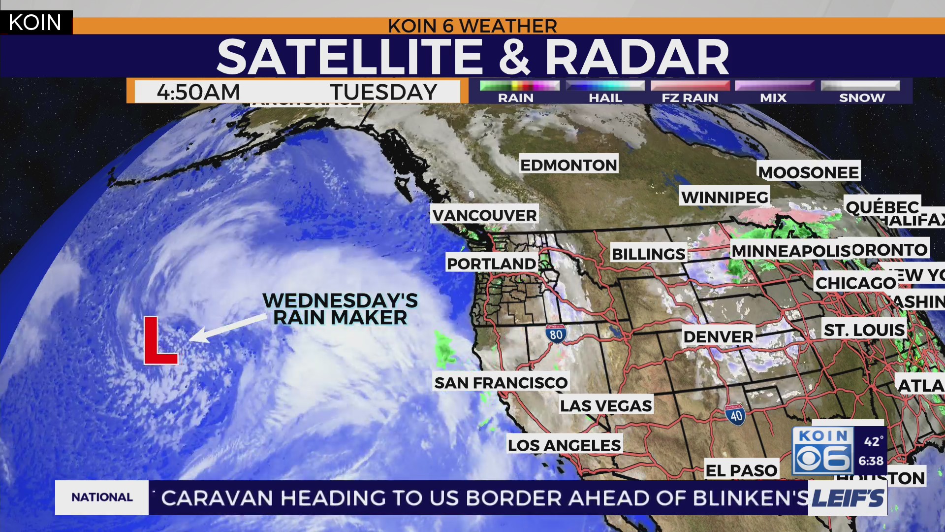 Weather forecast: Dry Tuesday before stormy weather returns on ...