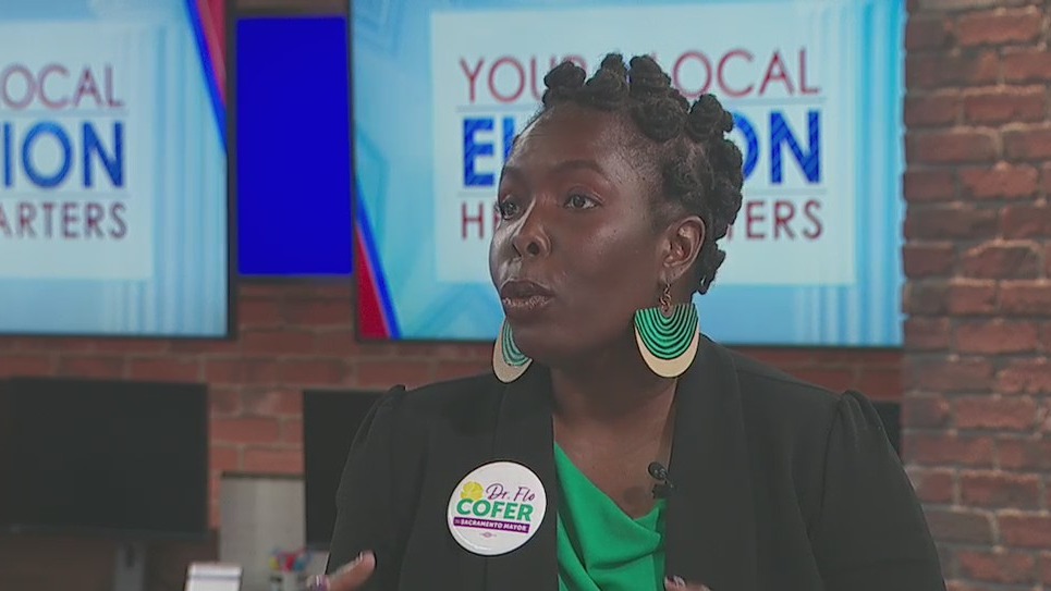 Sacramento mayoral candidate Flojaune Cofer talks key issues – FOX40 News