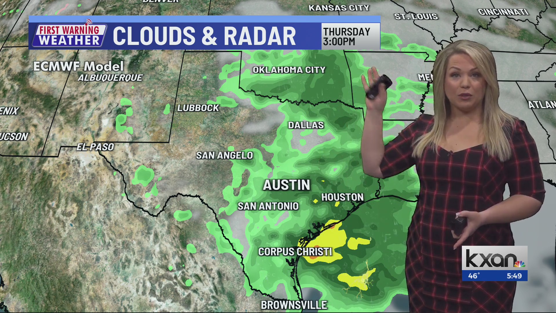 First Warning Weather with Kristen Currie – KXAN Austin