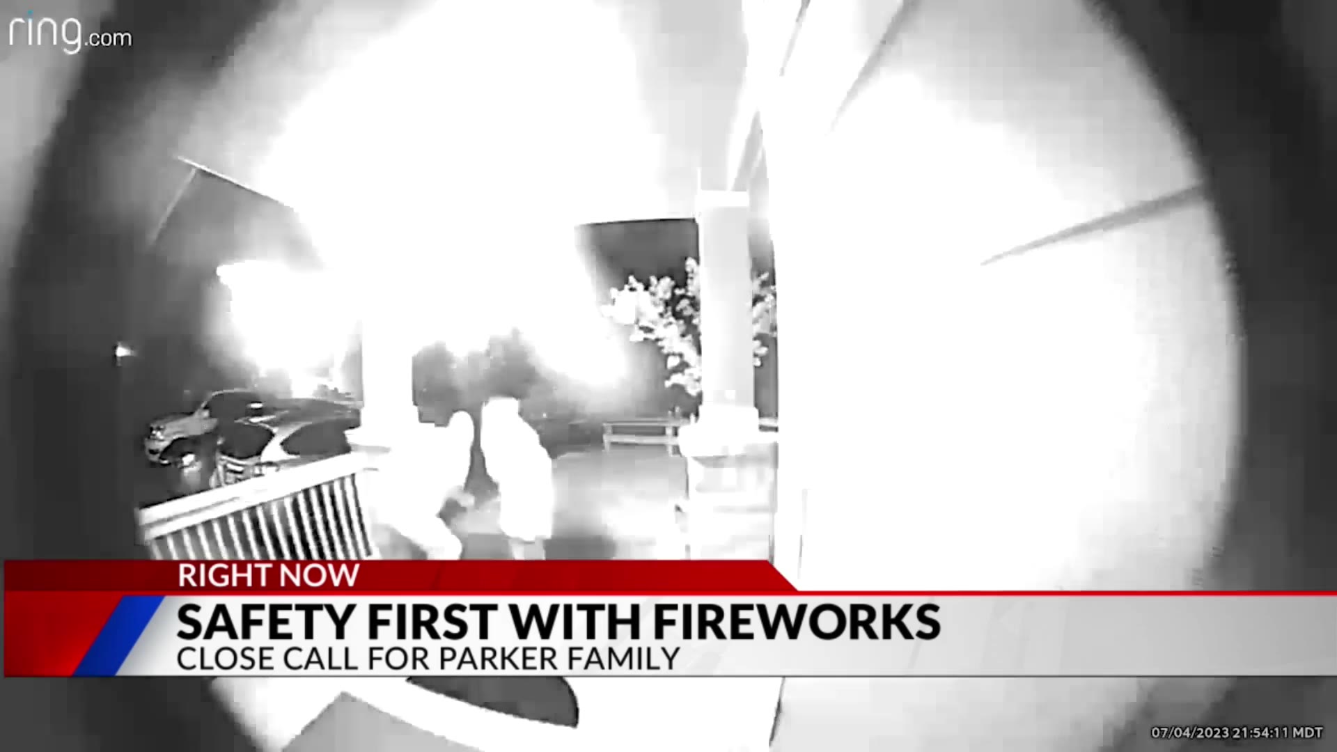 Firework Shoots Into Front Porch Caught On Camera In Colorado Fox31