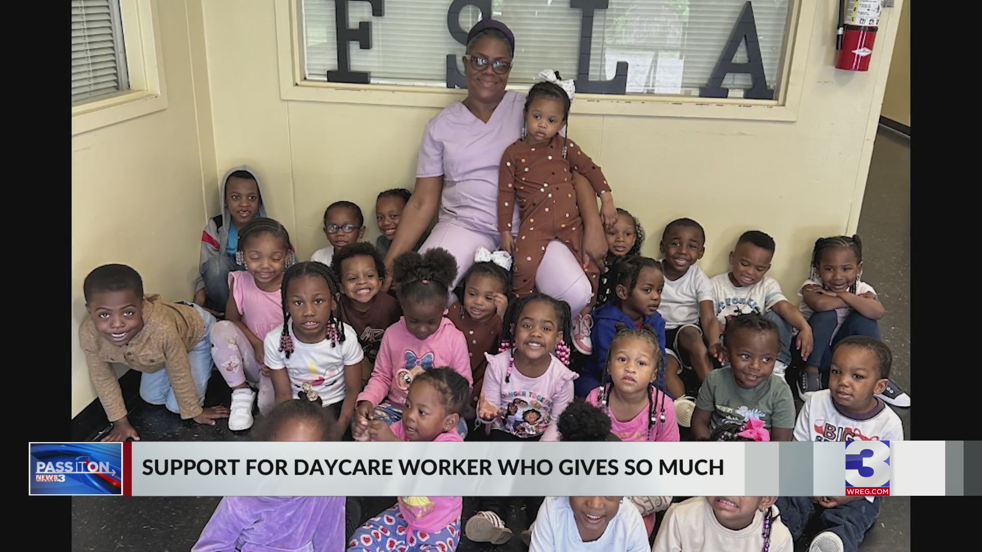 Daycare worker with cancer gets blessing from coworker – WREG.com