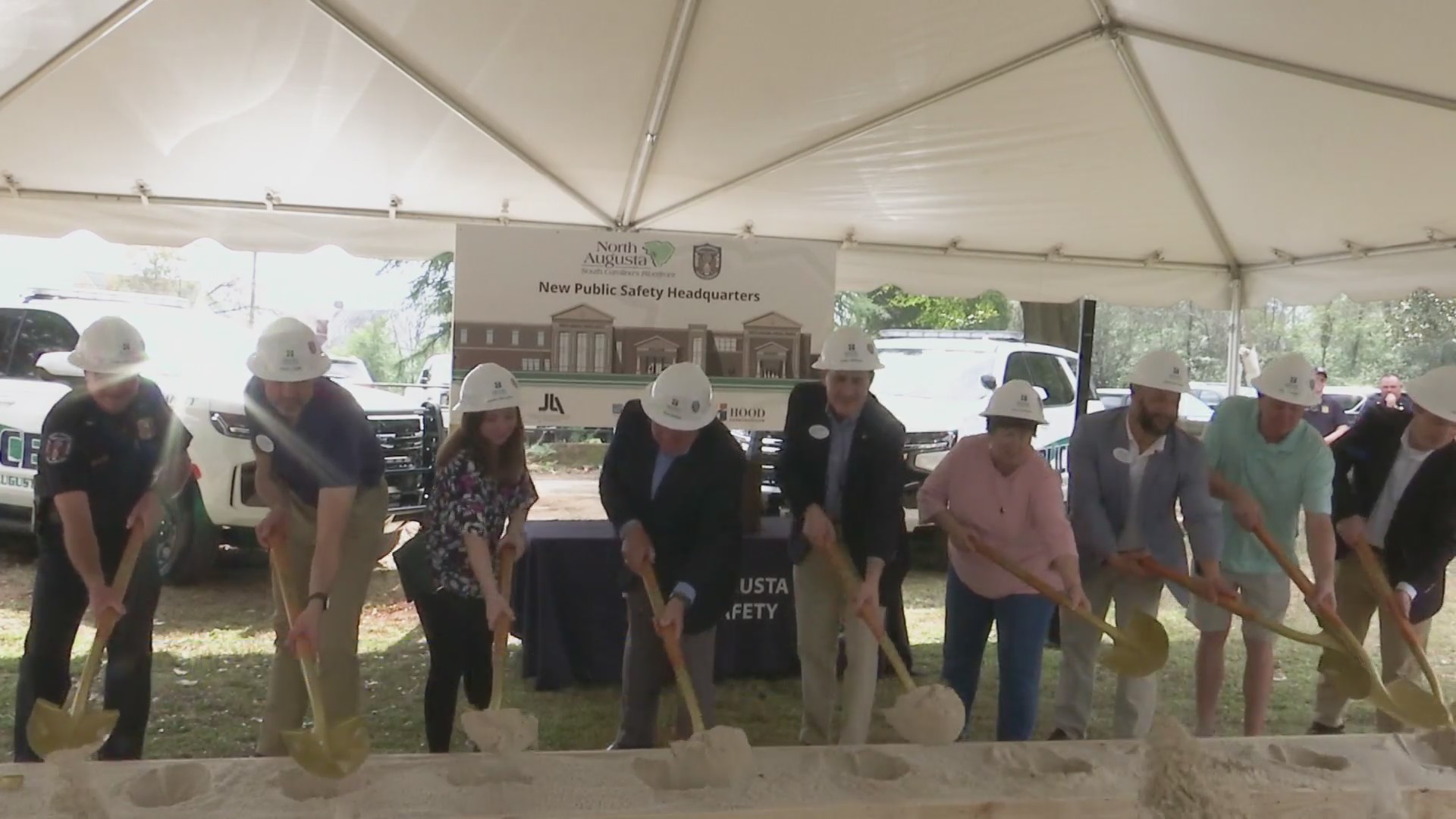 Groundbreaking for new North Augusta Department of Public safety ...