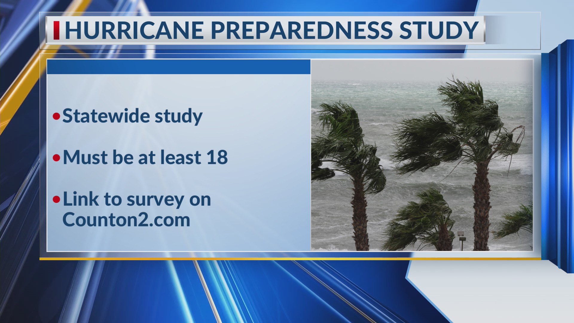 SCEMD launches online hurricane evacuation survey – WCBD News 2
