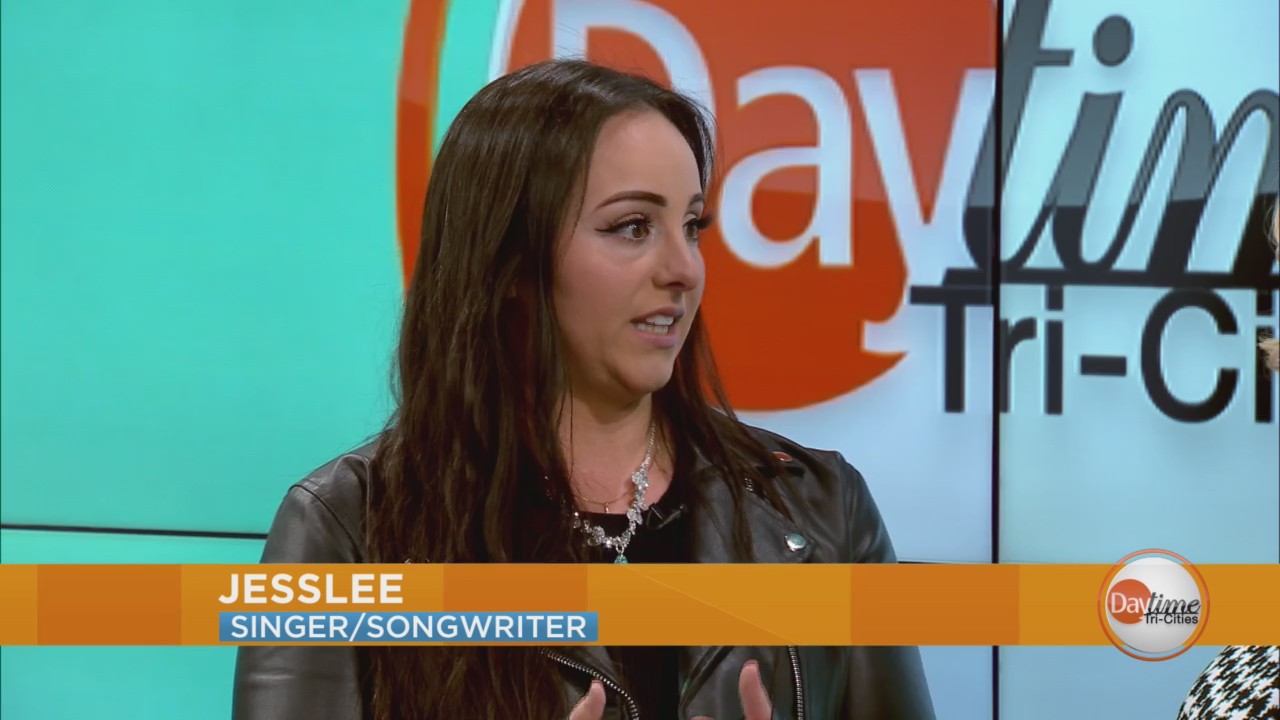 Singer/Songwriter Jesslee in the Daytime studio – WJHL | Tri-Cities ...