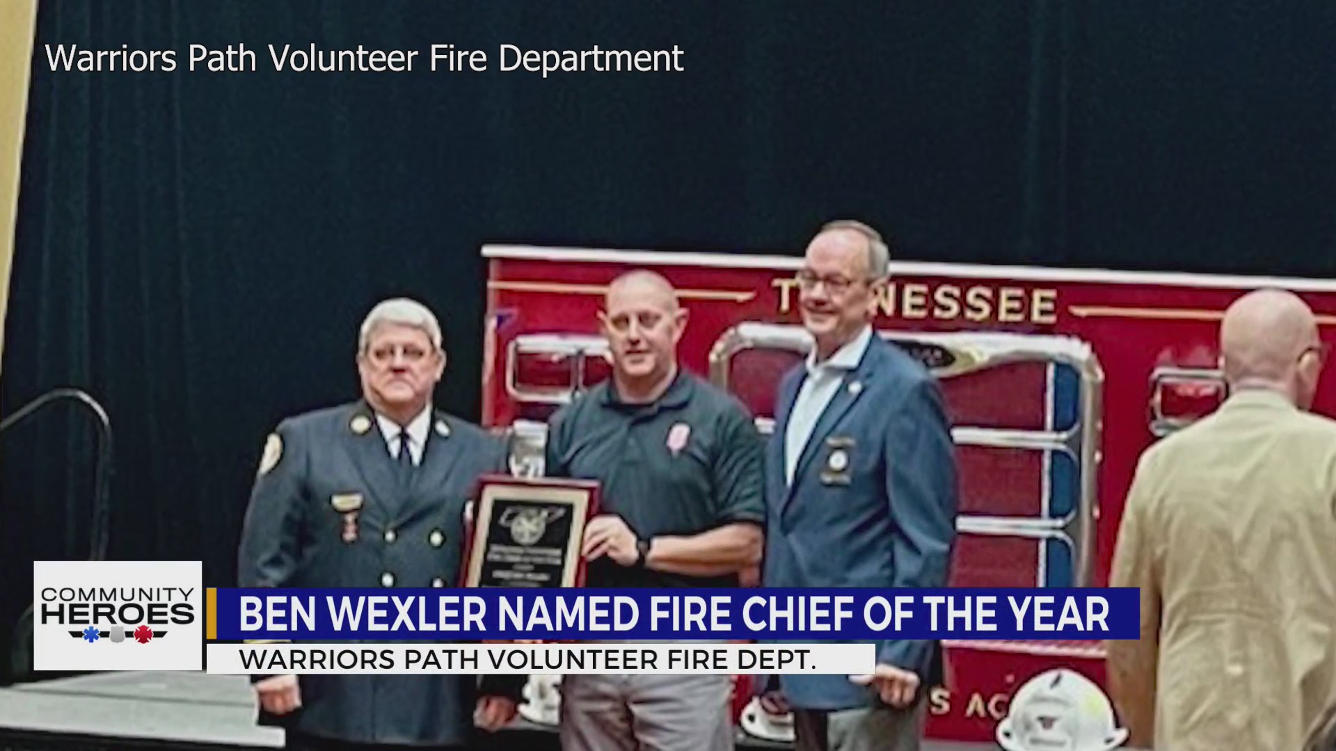 Community Heroes: Warrior’s Path VFD Chief Wexler named TN Fire Chief ...