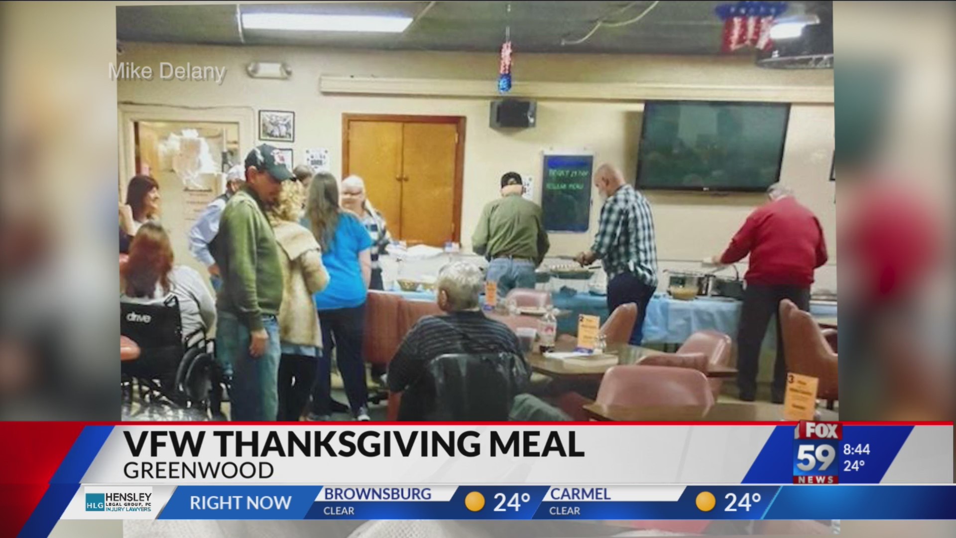 Couple Continues Tradition Serving Thanksgiving Dinner at Greenwood VFW ...