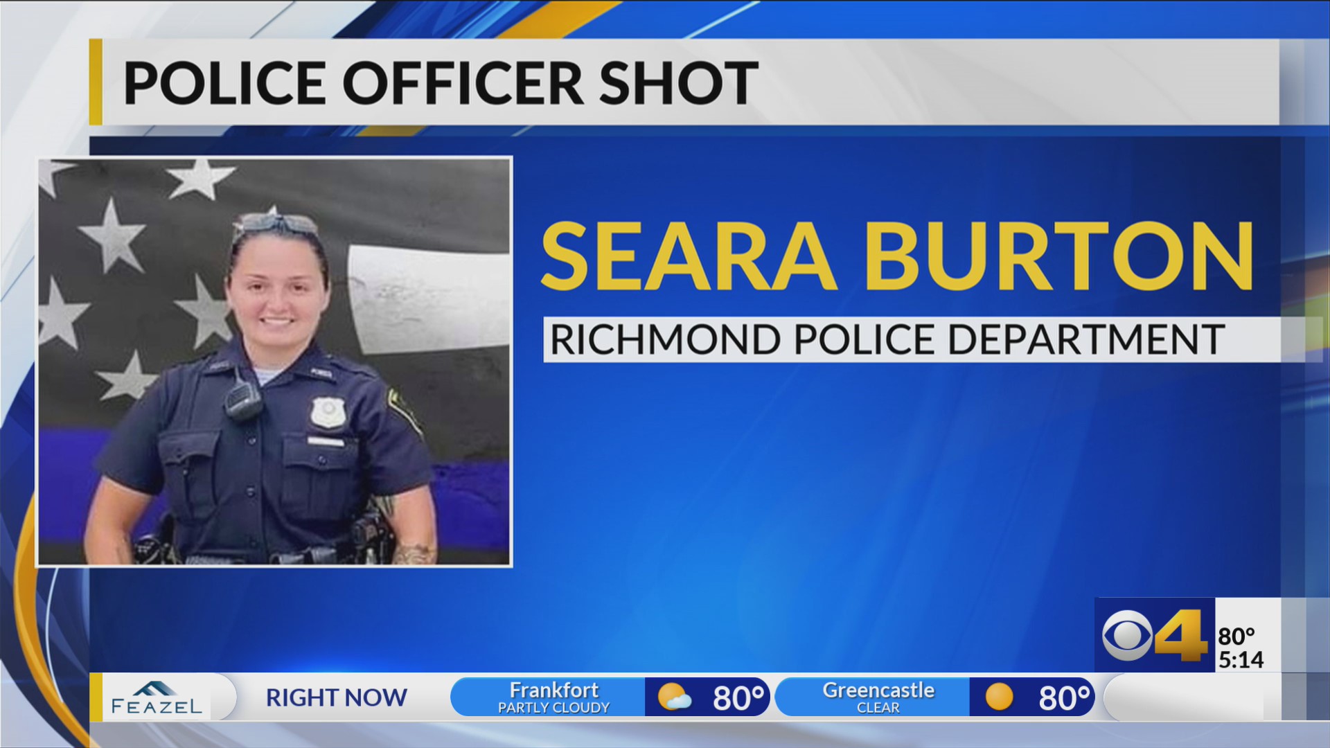 Richmond Officer Seara Burton to be taken off life support – Fox 59