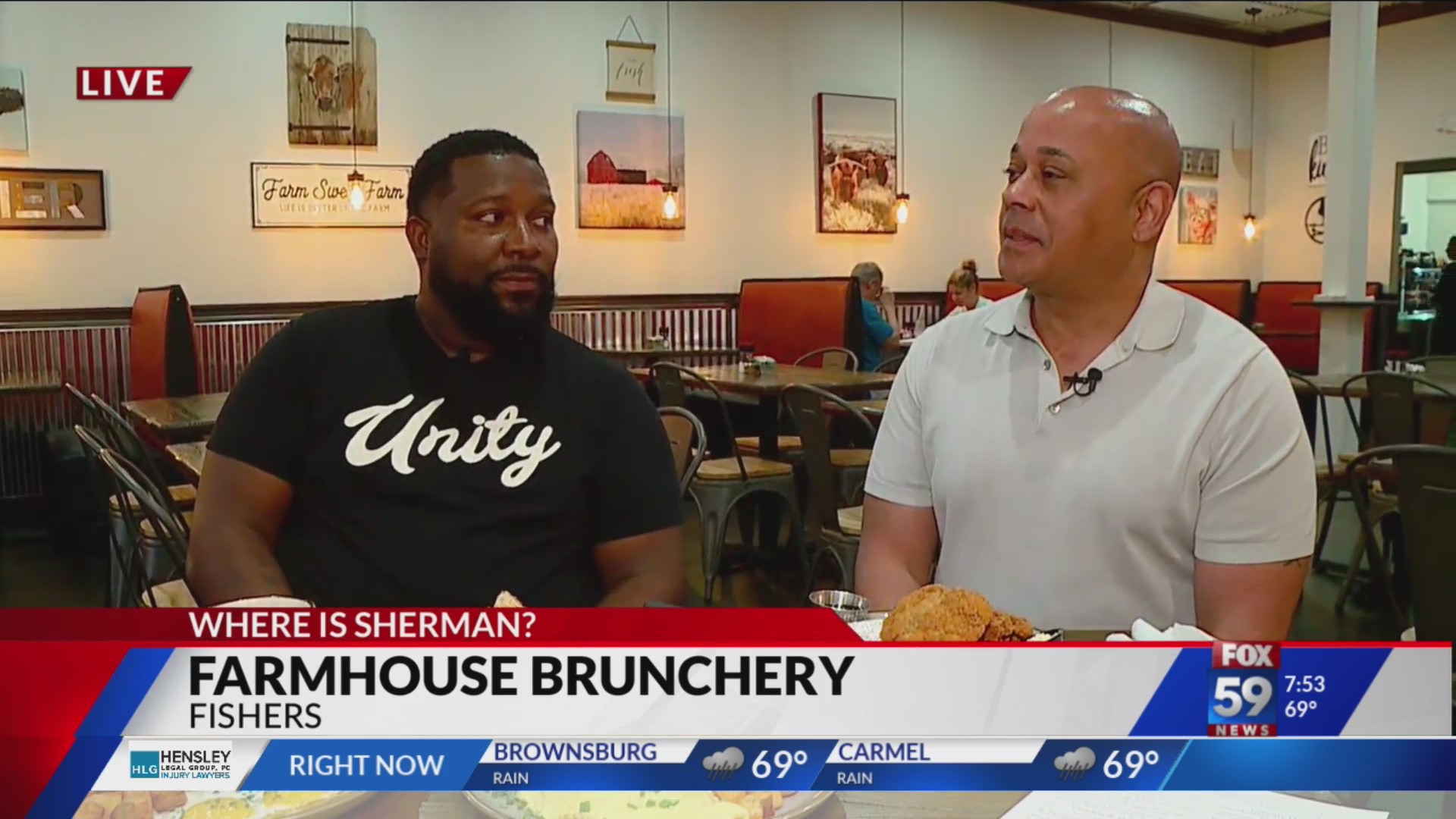 Where is Sherman? Farmhouse Brunchery – Fox 59