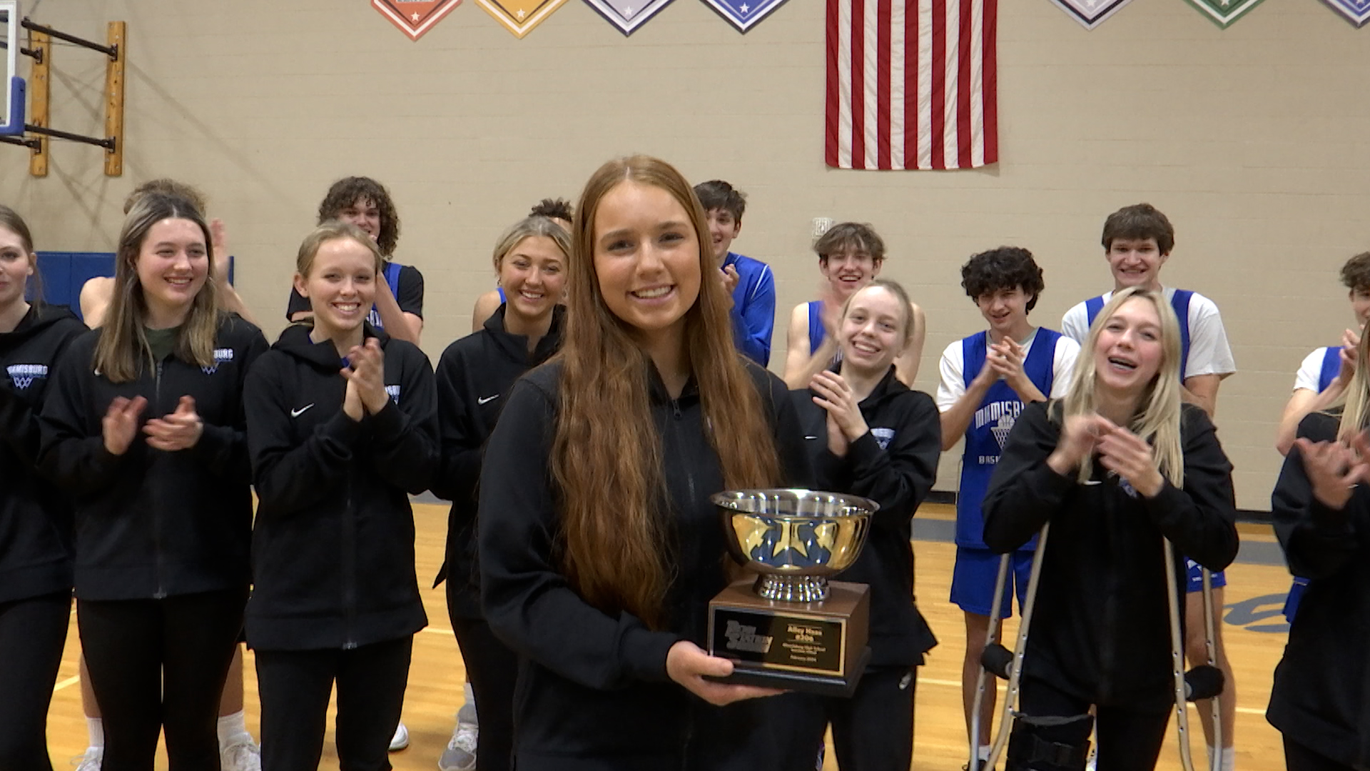 Miamisburg’s Alley Haas named Feb. Penn Station Athlete of the Month ...