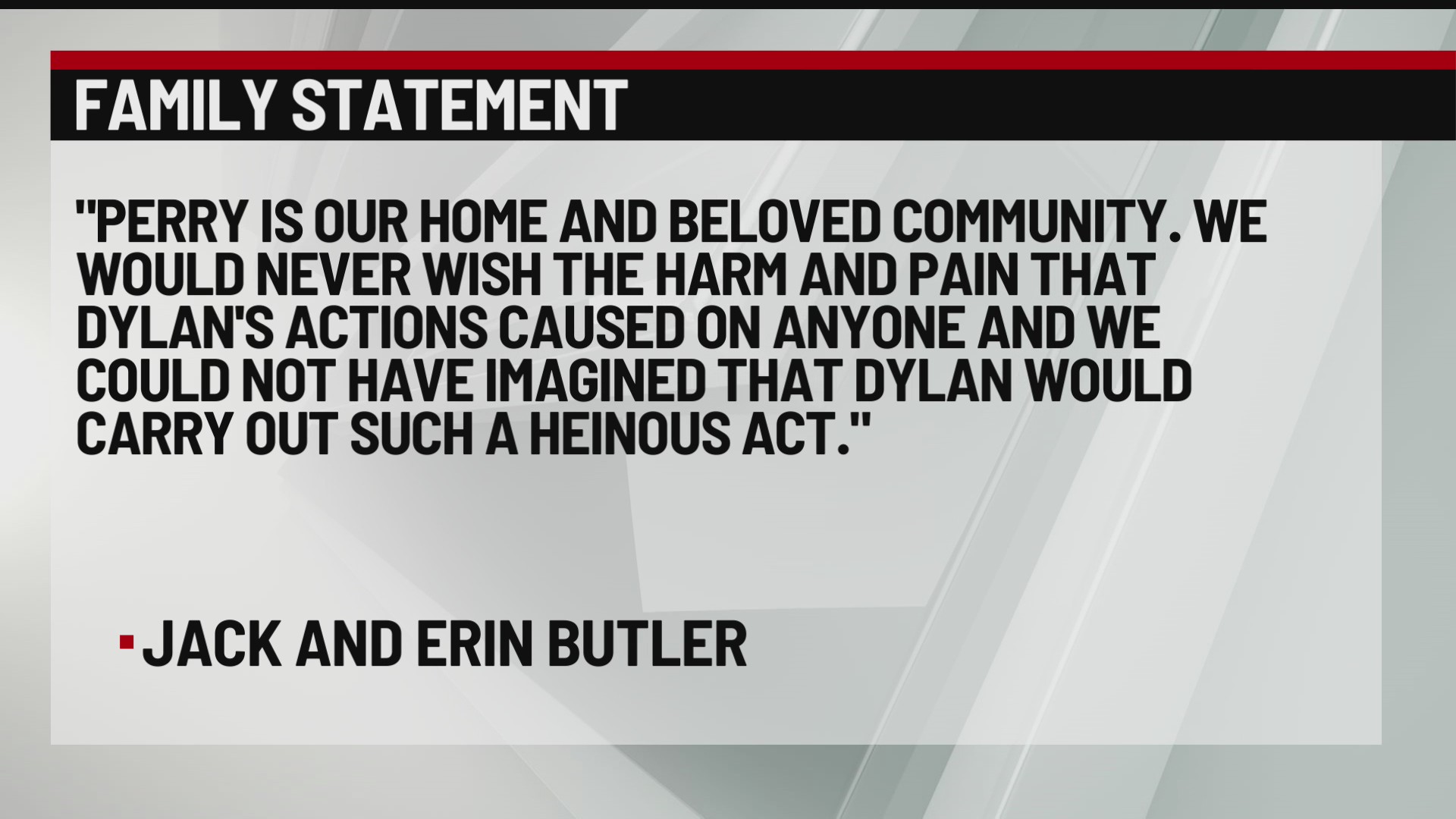 ‘We are simply devasted.’ Parents of teen who carried out deadly Perry ...