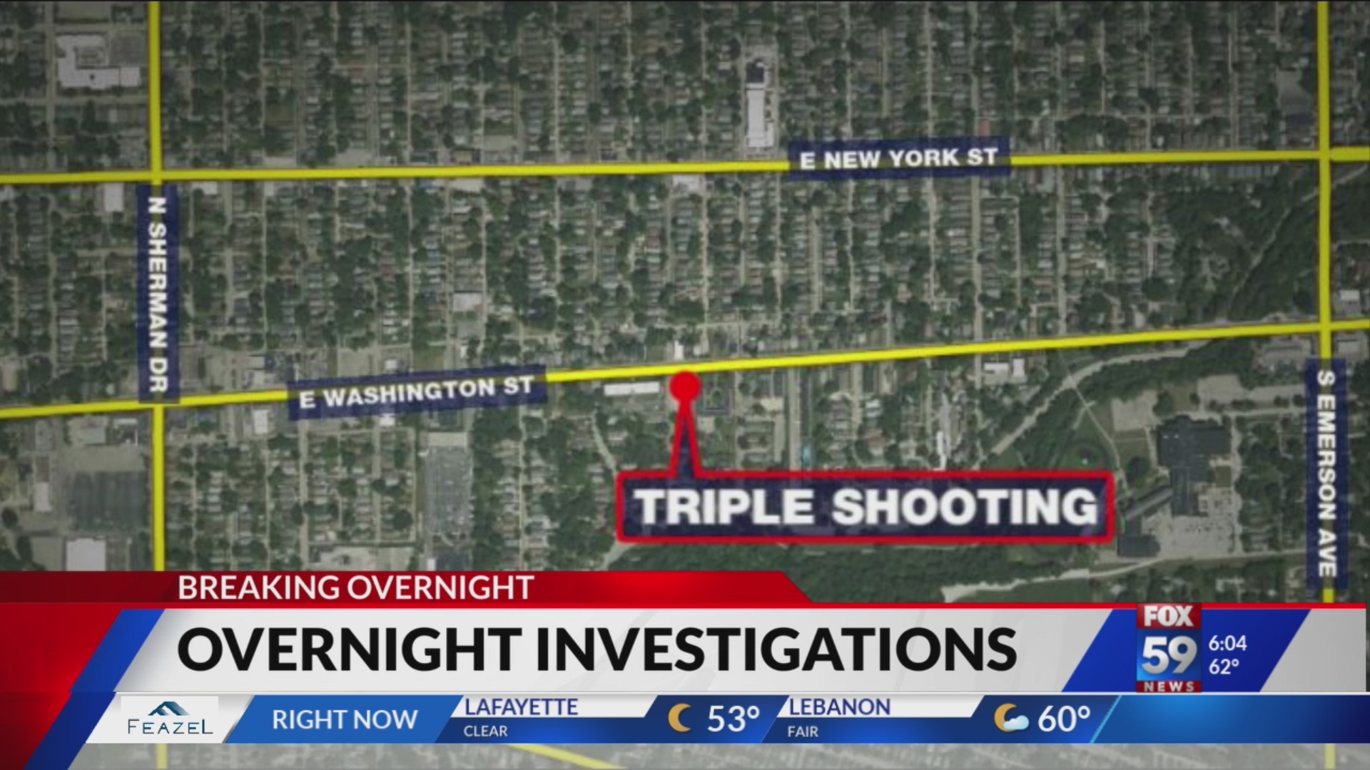 3 shot overnight at east side gas station – Fox 59