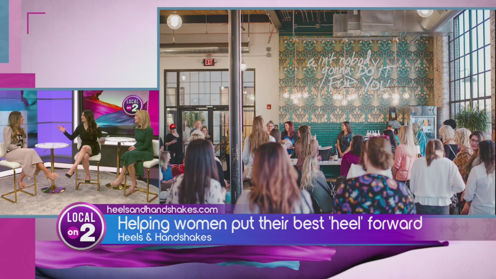 Put your best “heel” forward with Heels & Handshakes! – WKRN News 2