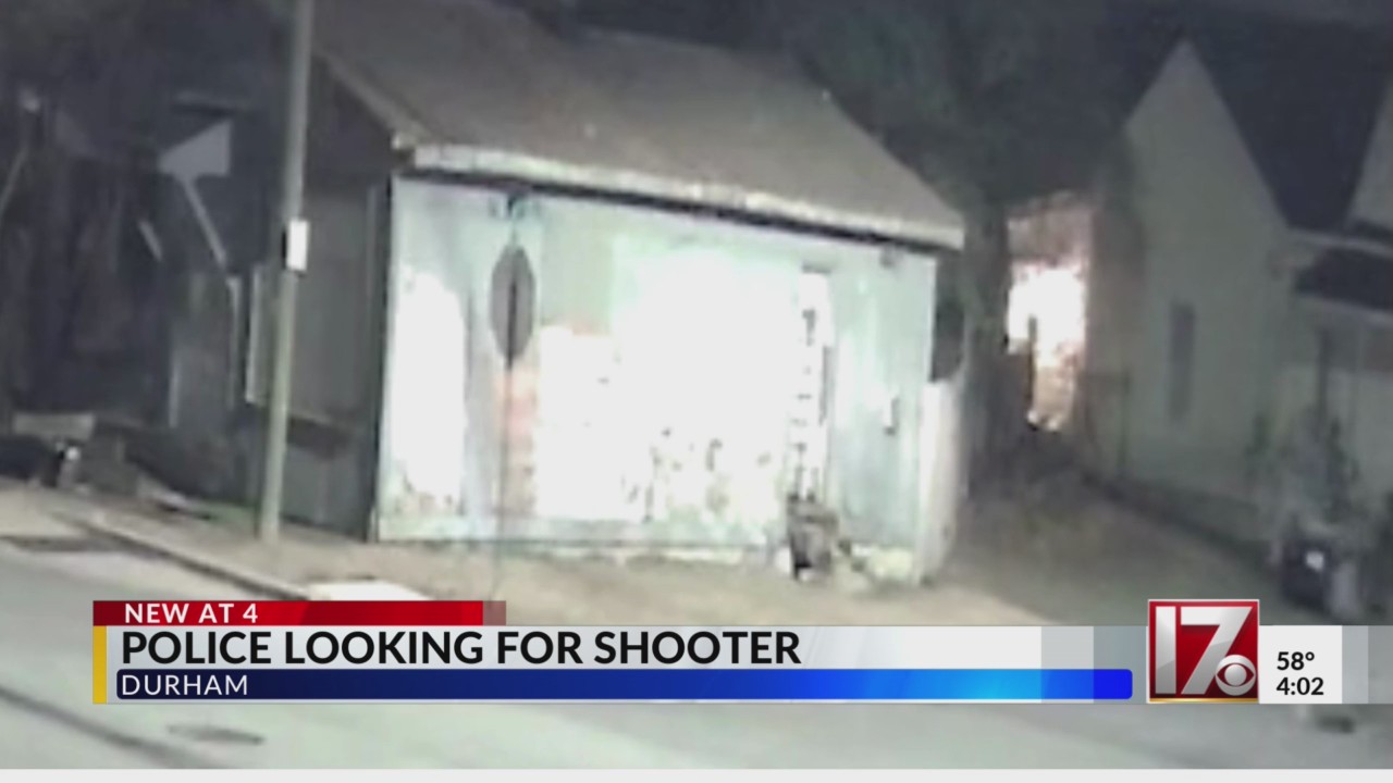 Police looking for suspect seen shooting in Durham – CBS17.com