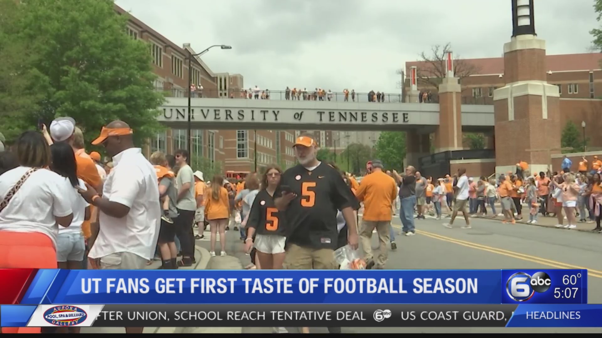 UT fans get first taste of football season – WATE 6 On Your Side