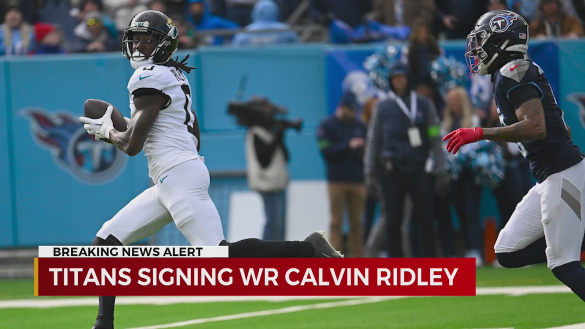 Tennessee Titans signing wide receiver Calvin Ridley – WKRN News 2