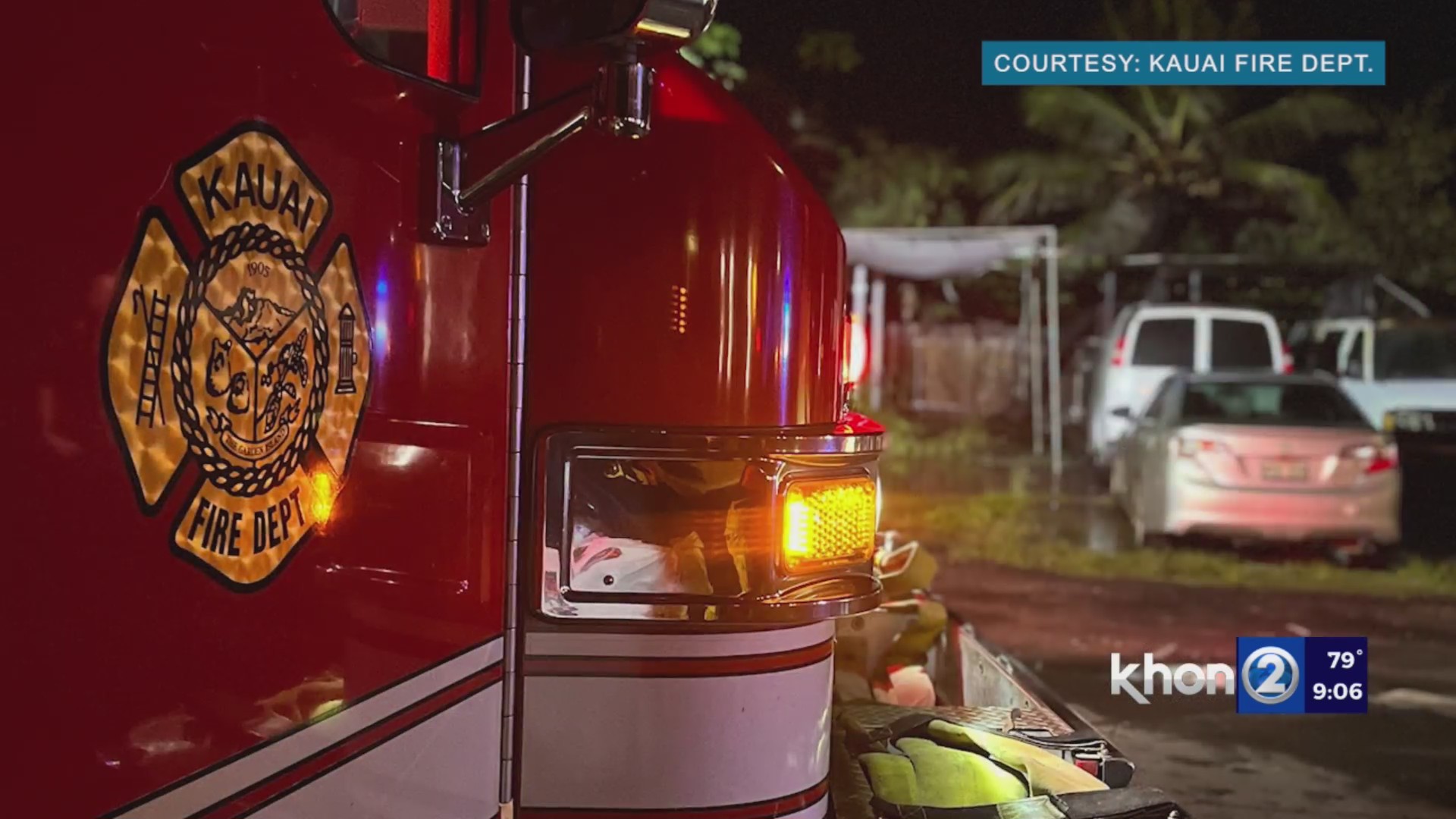 ‘2 vehicles fully engulfed in flames’ in Kapaʻa fire – KHON2