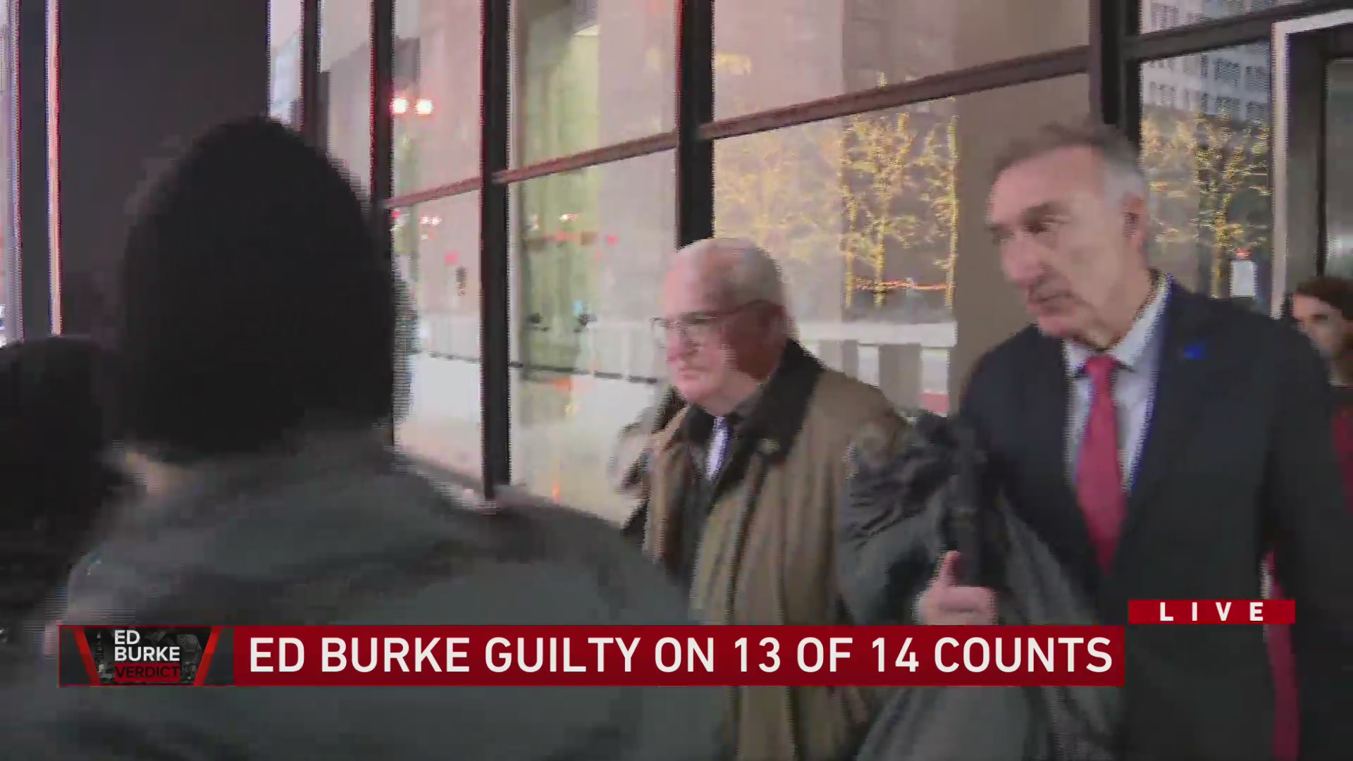 Ed Burke leaves federal courthouse in Chicago after guilty verdict – WGN-TV