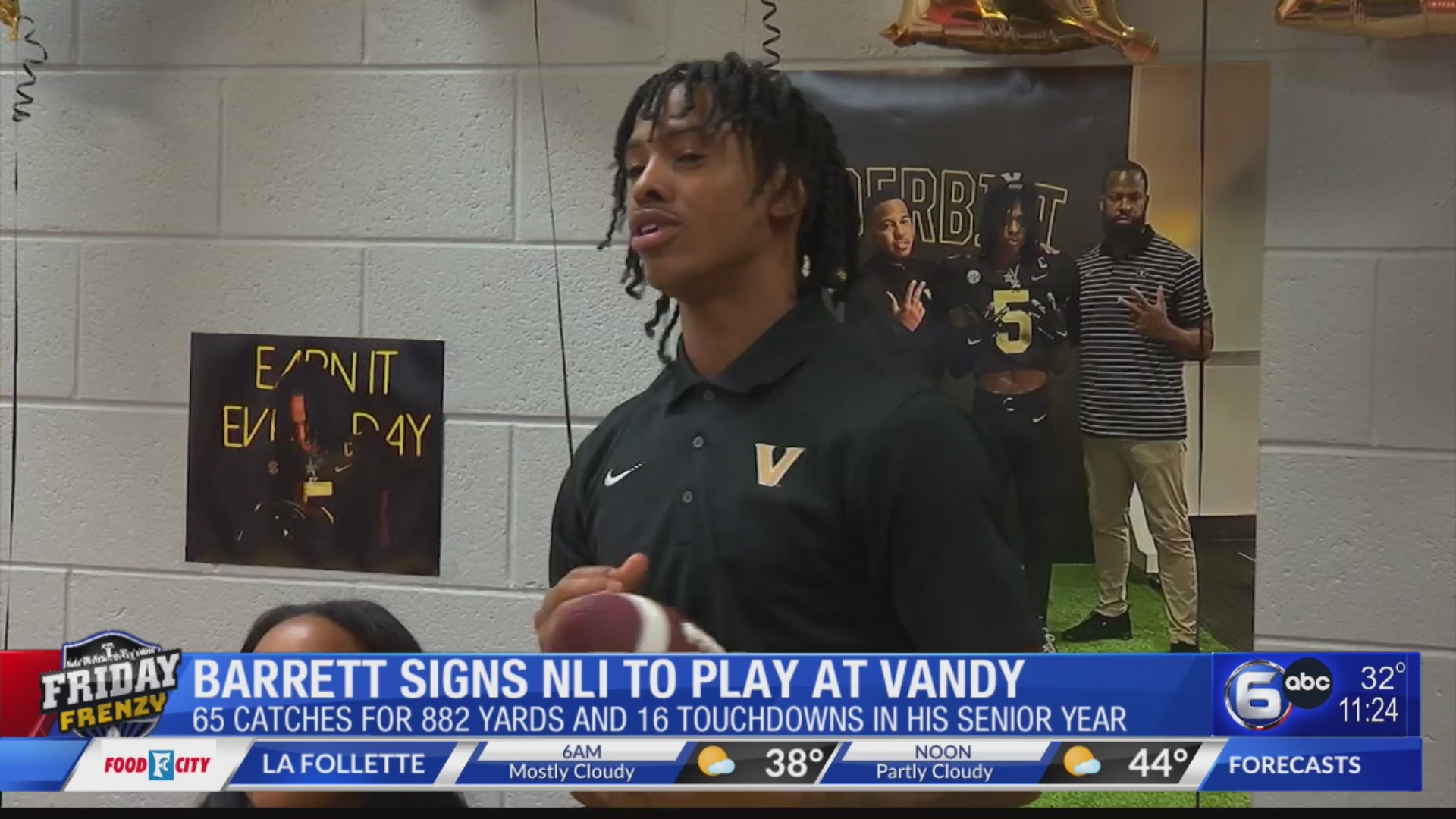 Webb’s Markeis Barrett inks National Letter of Intent to play football ...